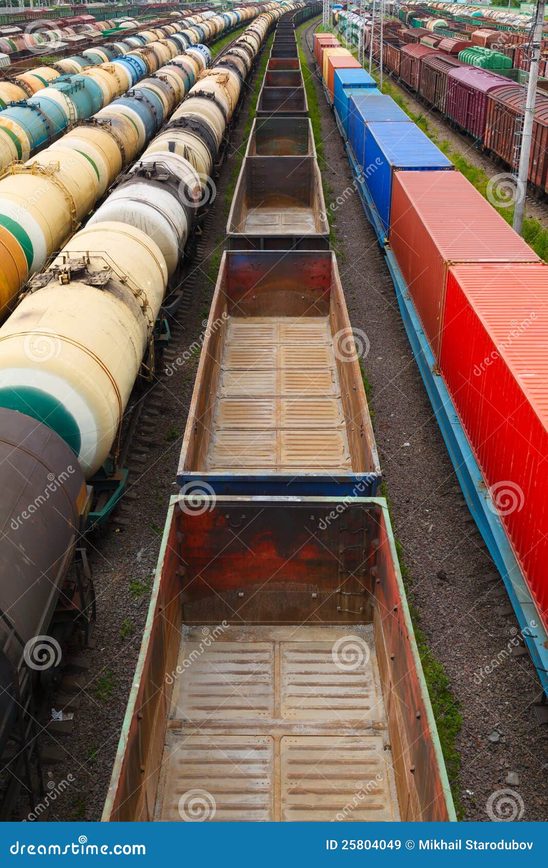 Many empty wagons stock image. Image of merchandise, vehicle - 25804049