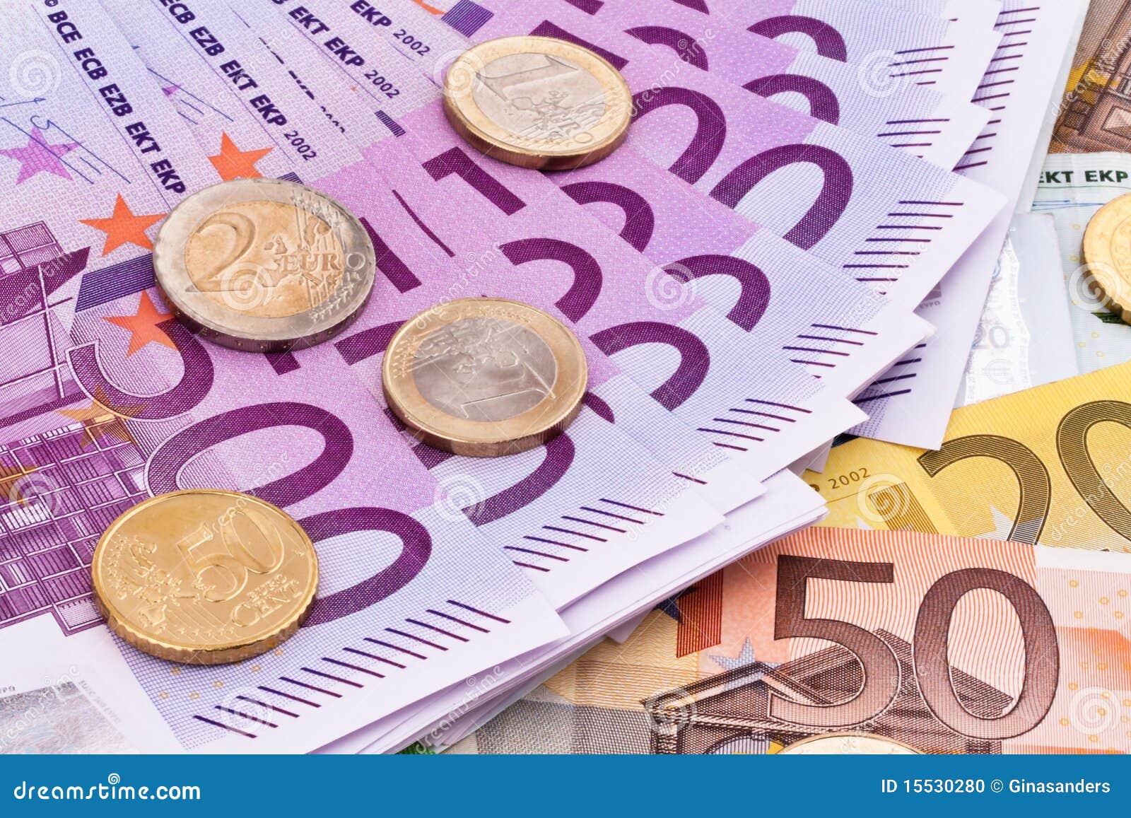Many Euro Banknotes stock photo. Image of system, finance - 15530280