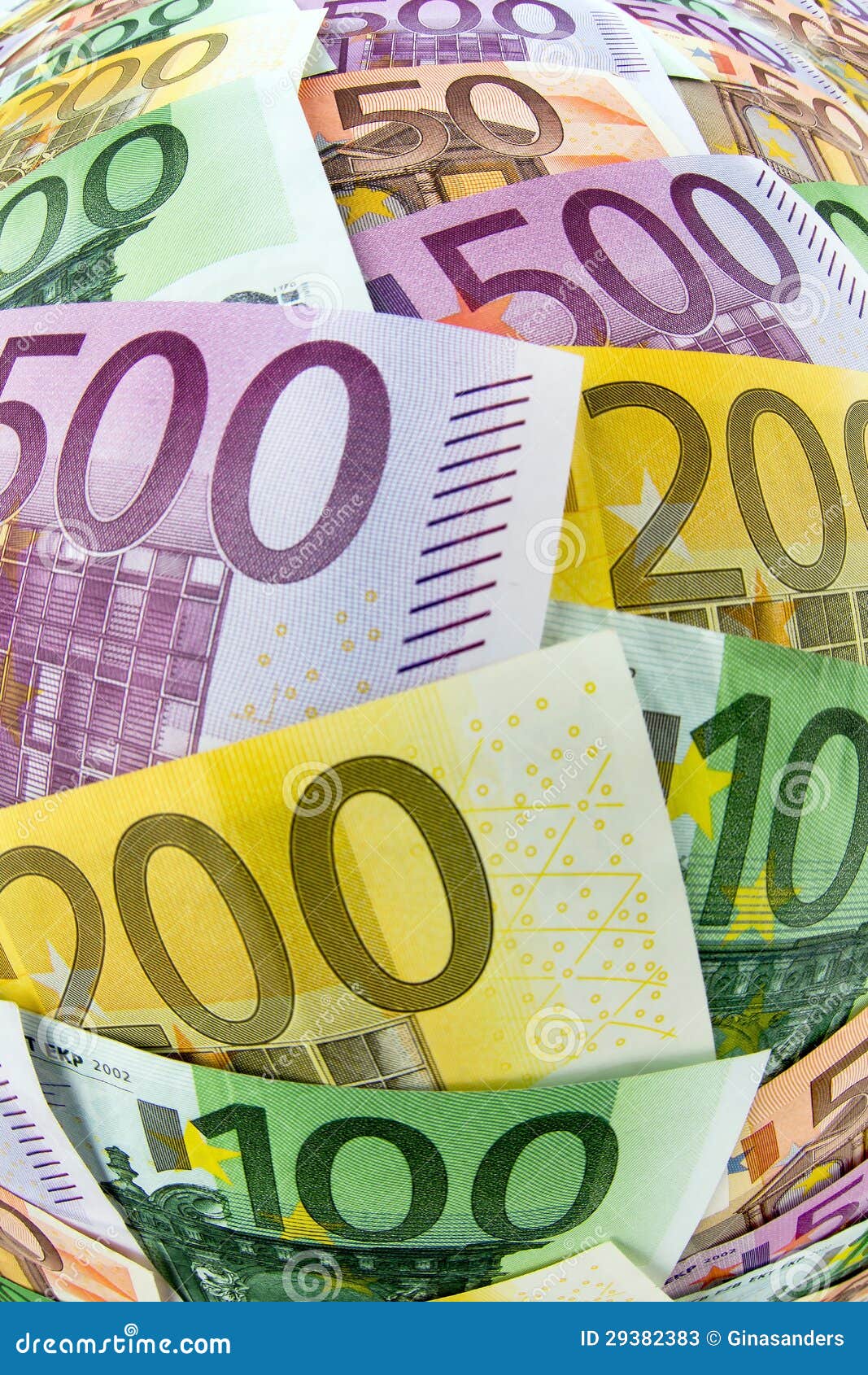 Many euro banknotes stock image. Image of plant, interest - 29382383