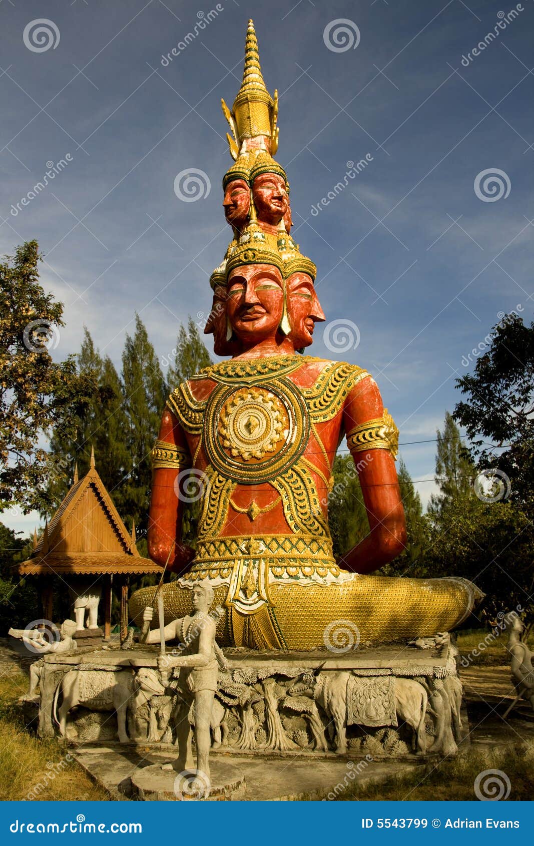 Many faces of Buddha stock image. Image of orient, bhudda - 5543799
