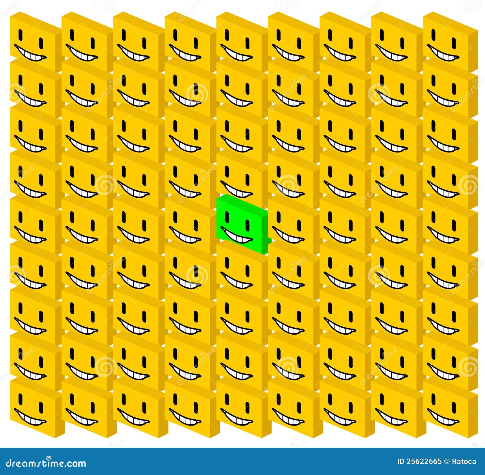 Many faces design stock vector. Illustration of styling - 25622665