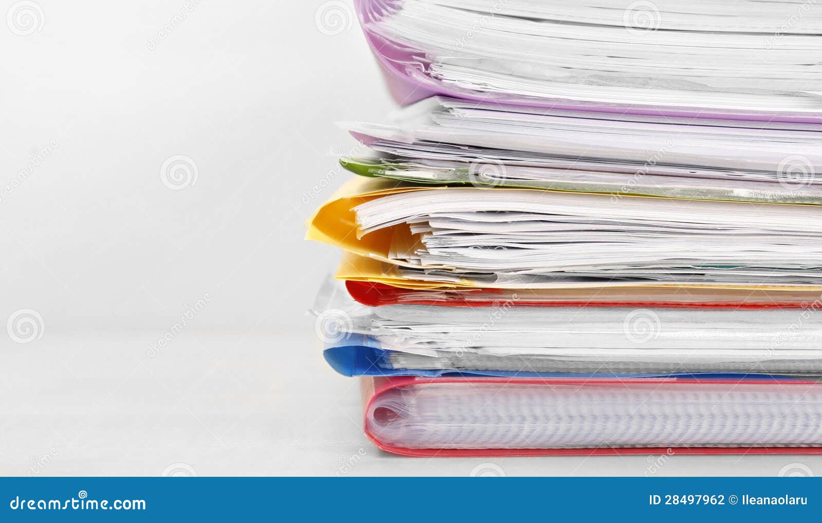 Many files stock photo. Image of learn, mess, finance - 28497962
