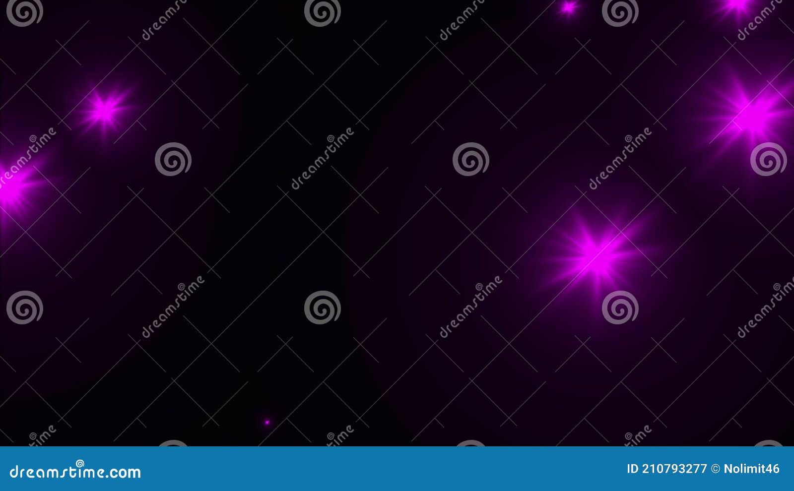 Many of Flash Lights with Random Switch on, Computer Generated Modern ...