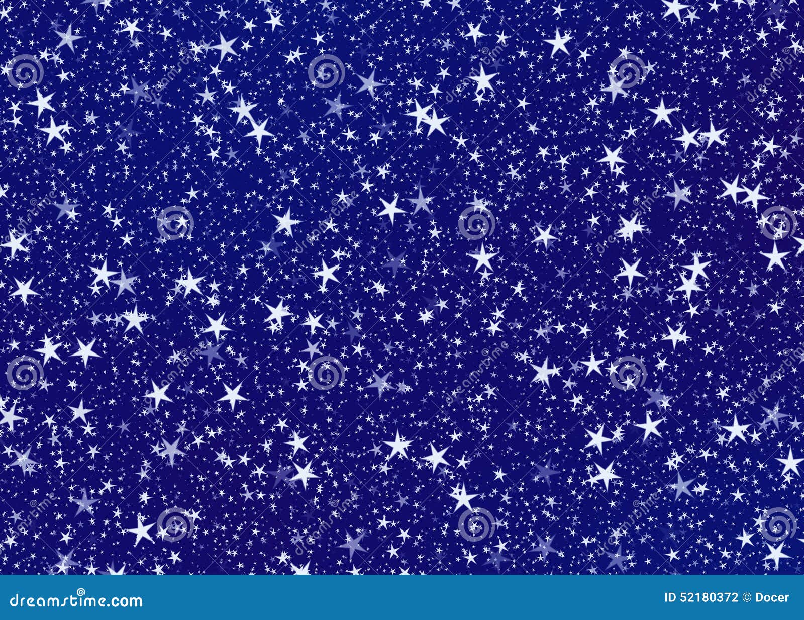 Many Flying Stars on a Sky Backgrounds Stock Illustration ...