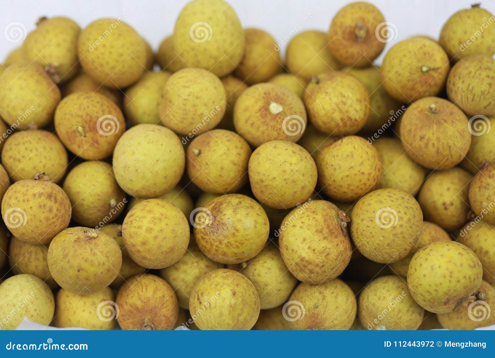 Many Fresh Longan Fruit stock photo. Image of chinese - 112443972