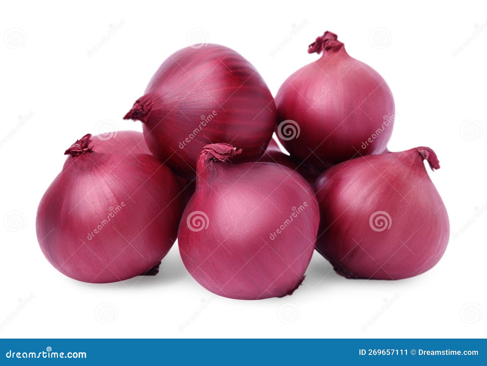 Many Fresh Red Onions on White Background Stock Image - Image of ...