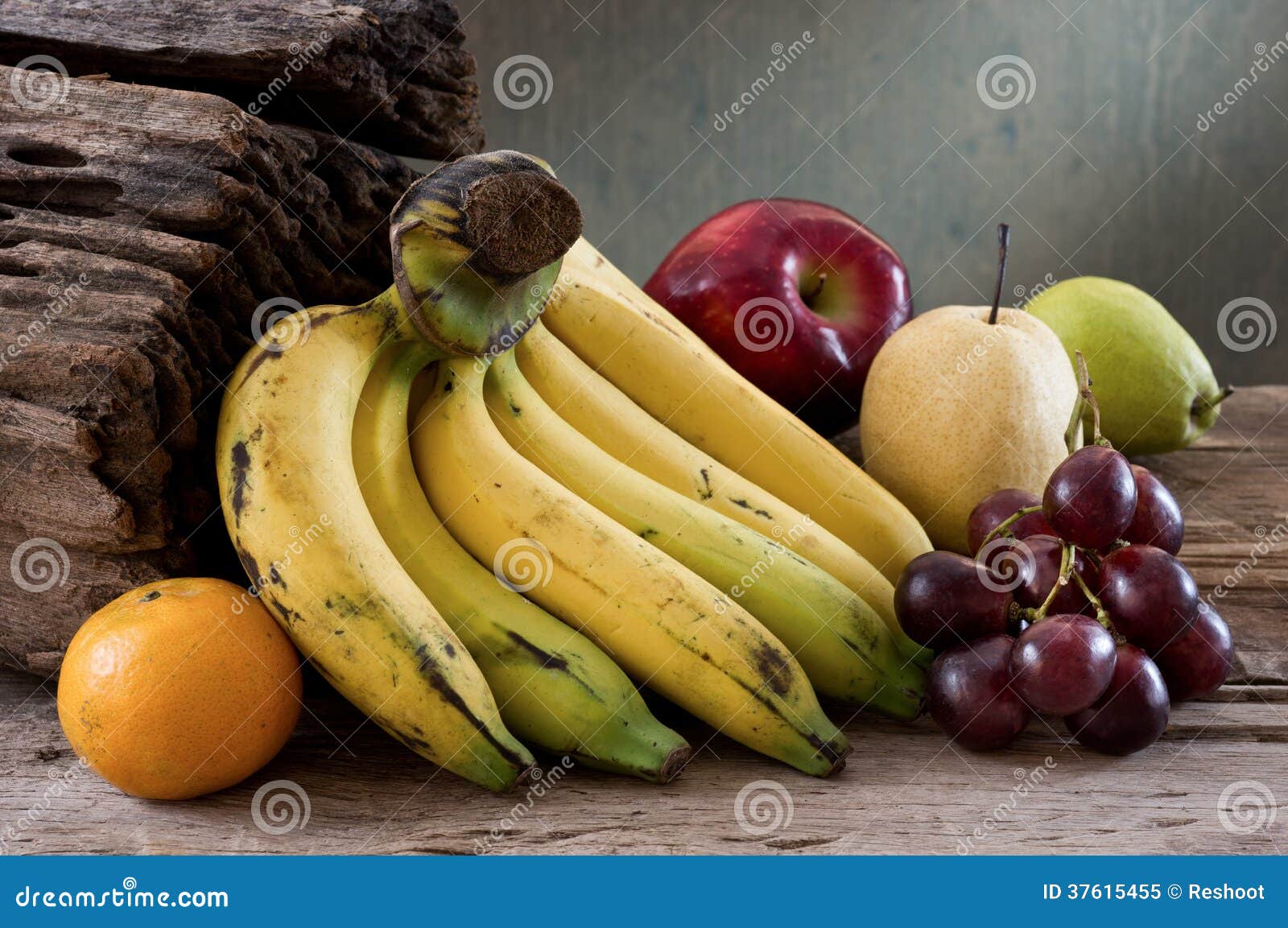 Many fruits stock image. Image of wood, basket, still - 37615455