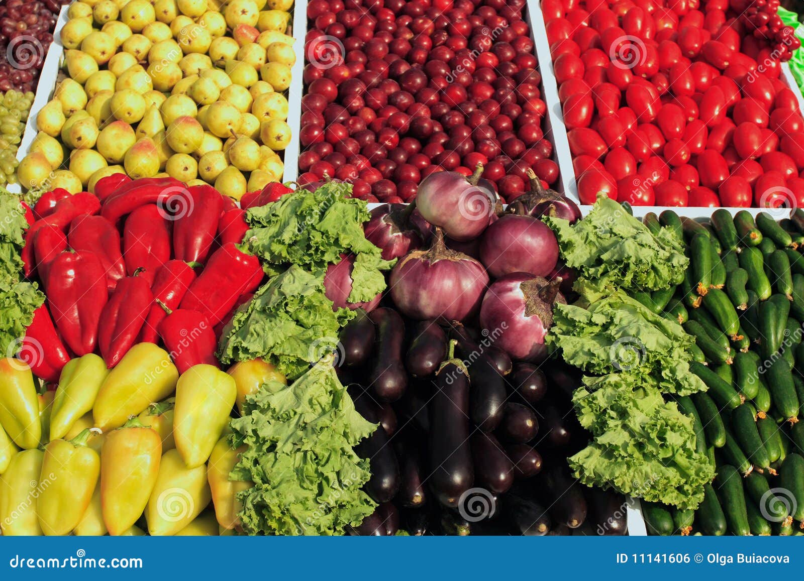 Many fruits and vegetables stock photo. Image of apple - 11141606