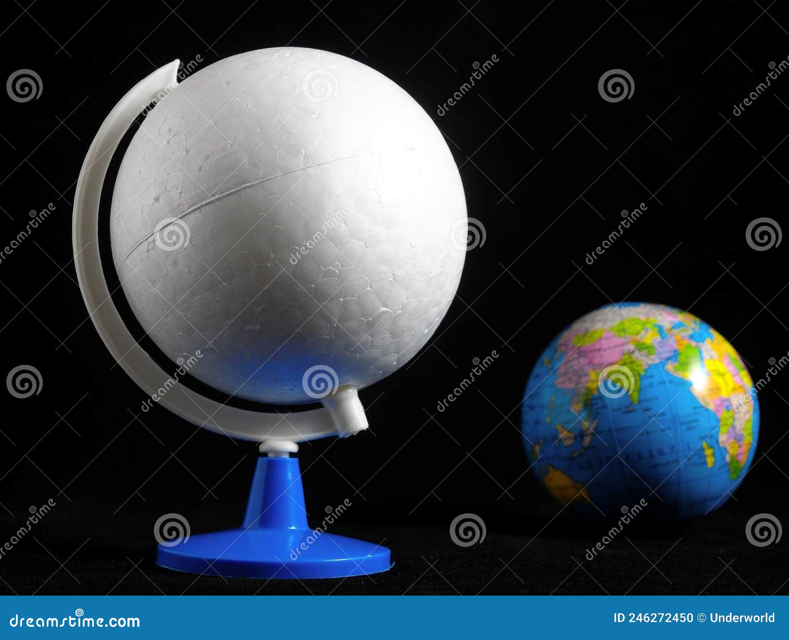 Many Globes stock photo. Image of sphere, school, metaphor - 246272450