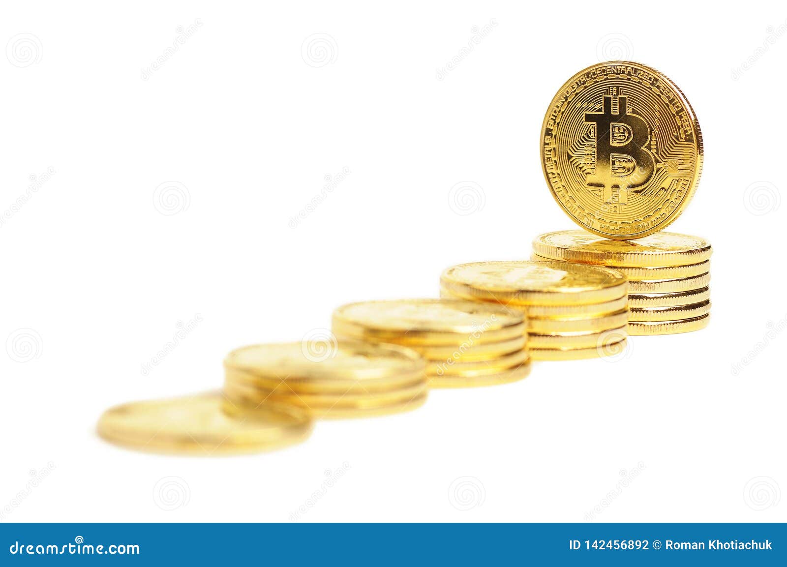 Many Gold Bitcoins, Isolated. Stock Photo - Image of golden, commerce ... Many Gold Bitcoins, Isolated. Stock Photo - Image of golden, commerce ...