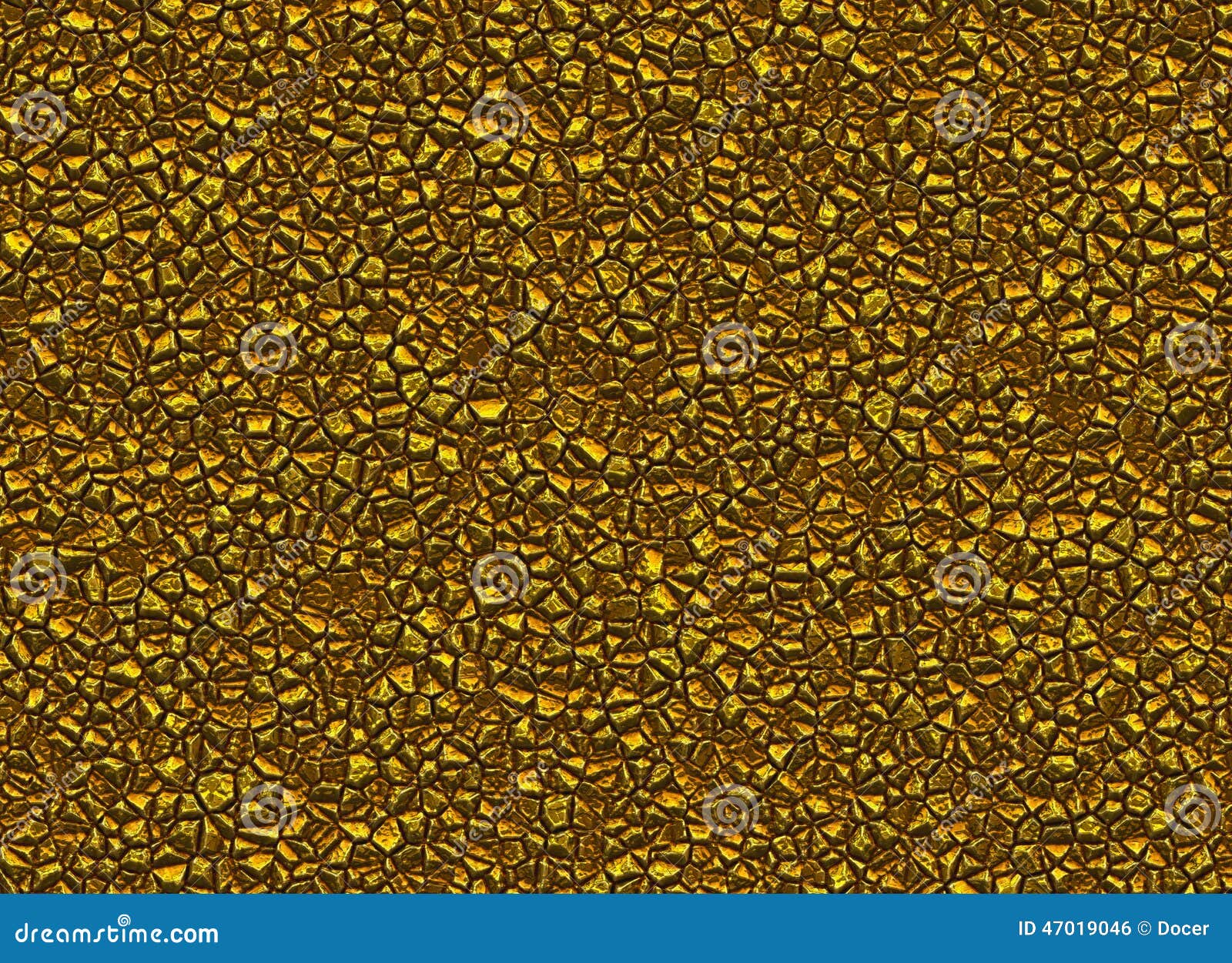 Many Gold Stones Relief Texture Shining Backgrounds Stock Illustration ...