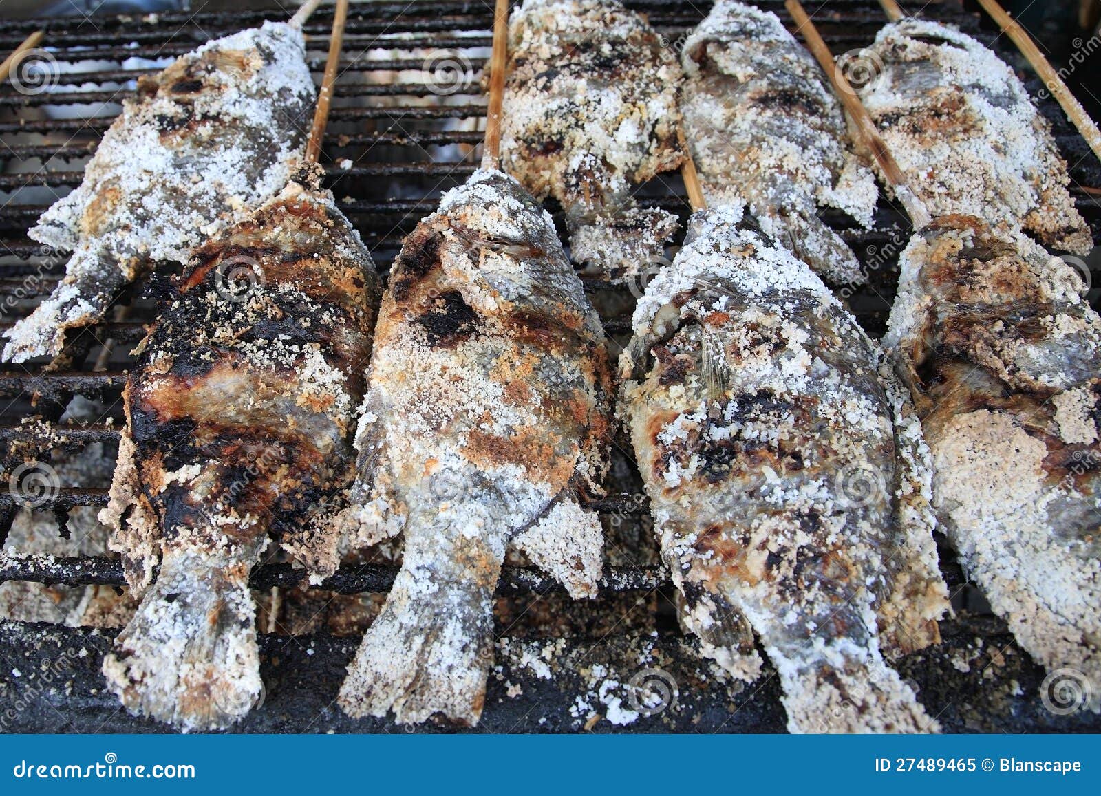 Many Grilled Snakehead Fish Stock Image - Image of food, dinner: 27489465