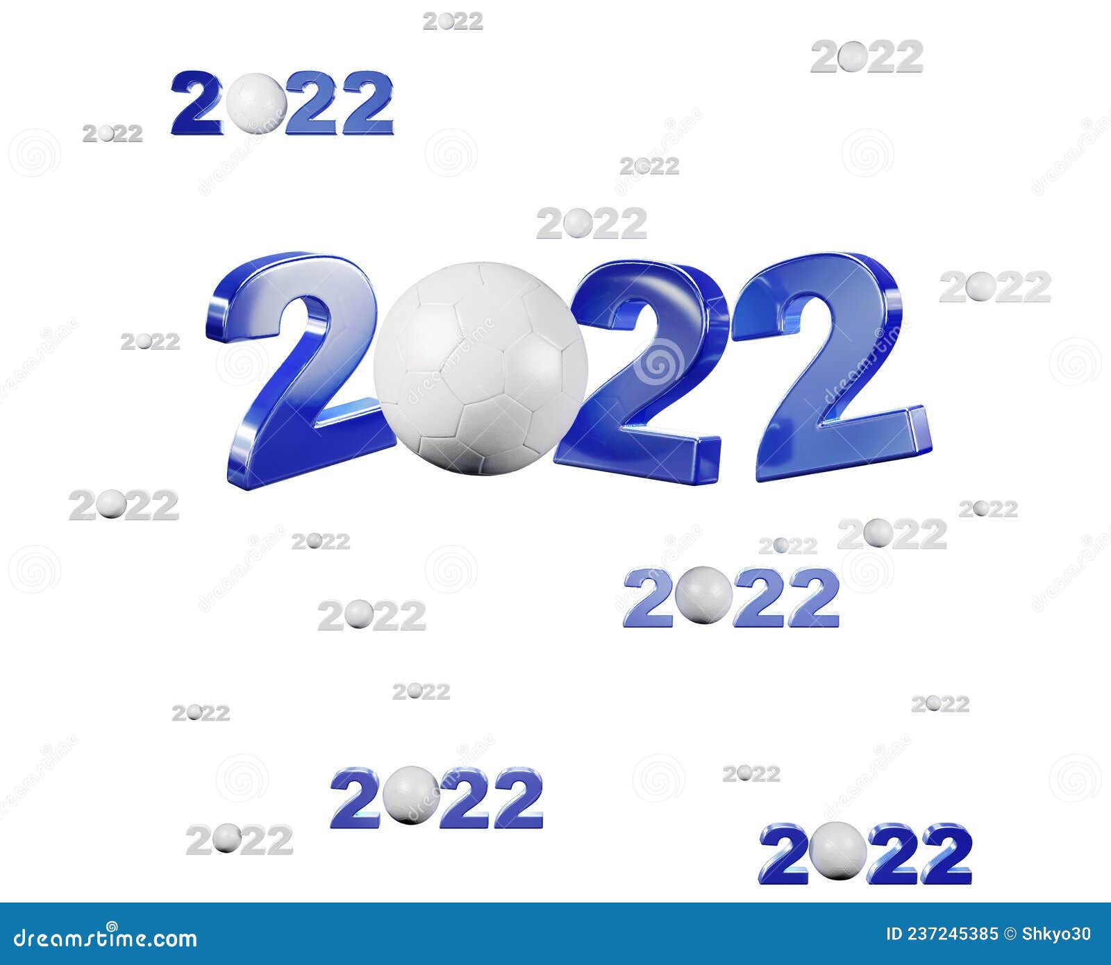Many Handball 2022 Designs with Many Balls on White Stock Illustration ...