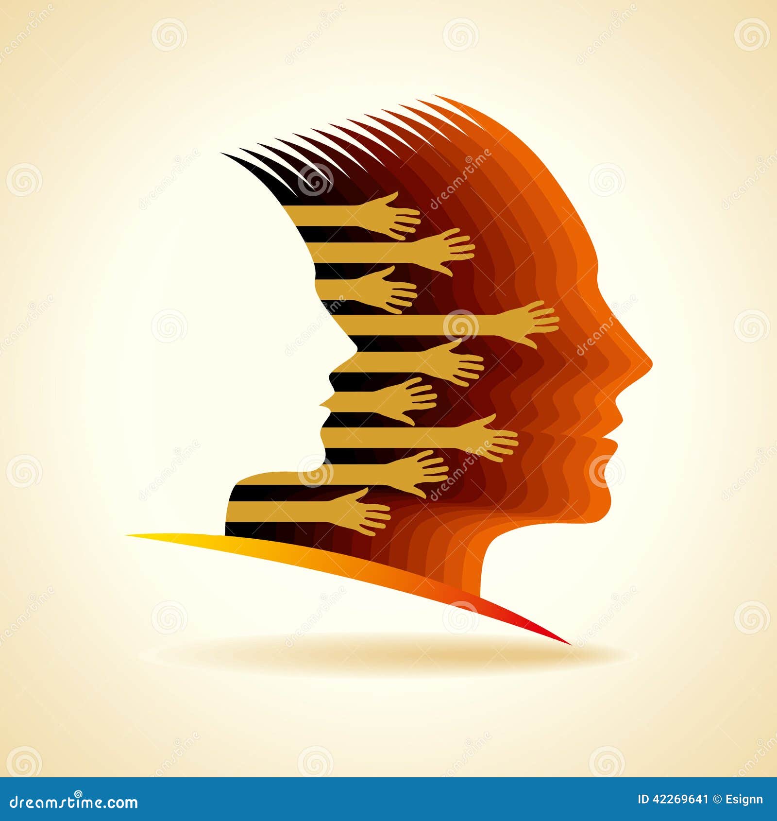 Many Hands Outline Stock Illustrations – 479 Many Hands Outline Stock ...