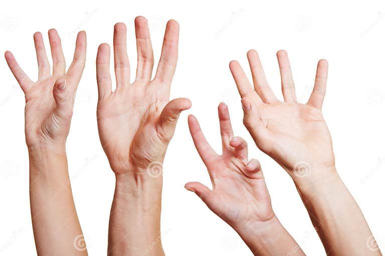 Many hands reaching out stock photo. Image of desperate - 28256458