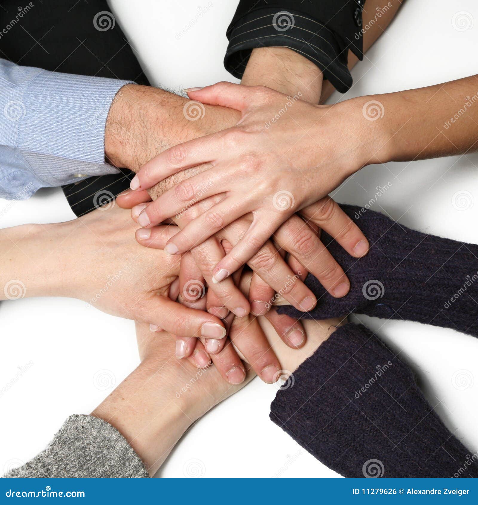 Many hands together stock photo. Image of caucasian, business - 11279626