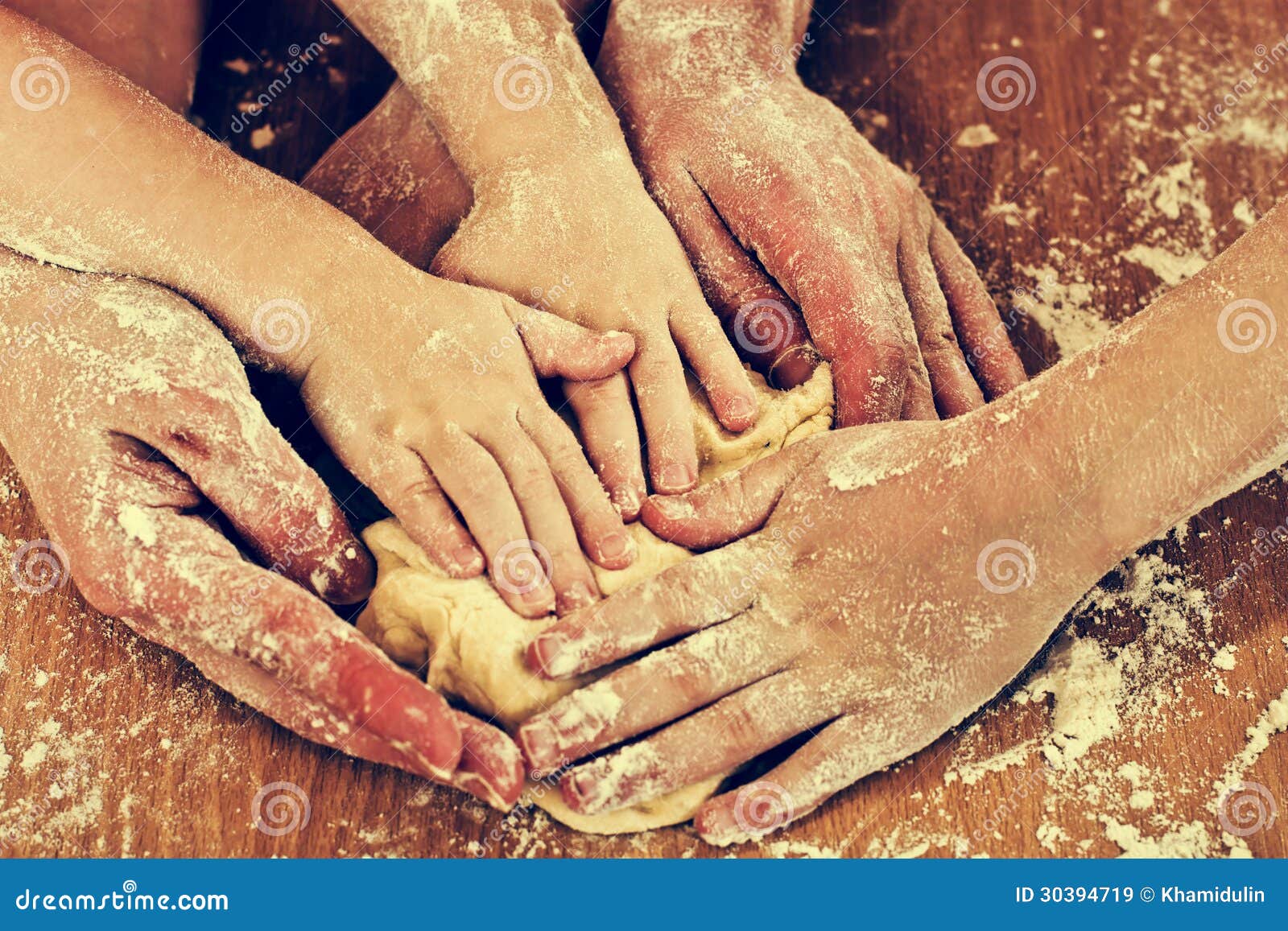 Many hard-working hands stock image. Image of bake, human - 30394719