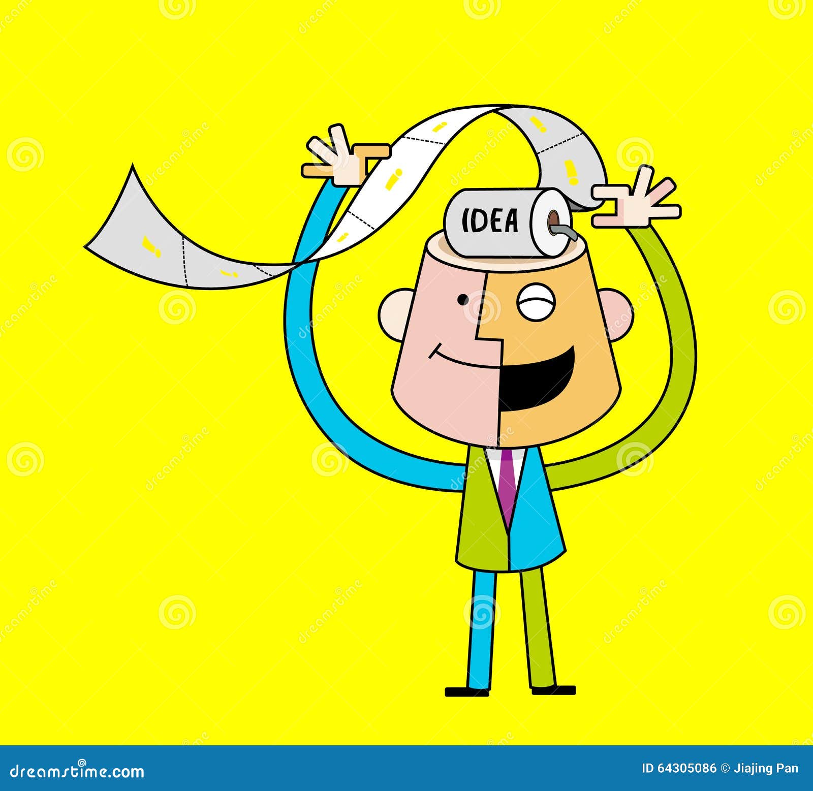 Many ideas stock illustration. Illustration of hope, belief - 64305086