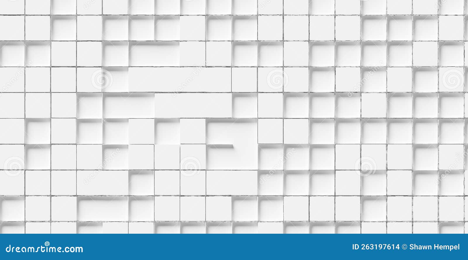 Inset White Angled Cube Boxes Block Background Wallpaper Banner ...