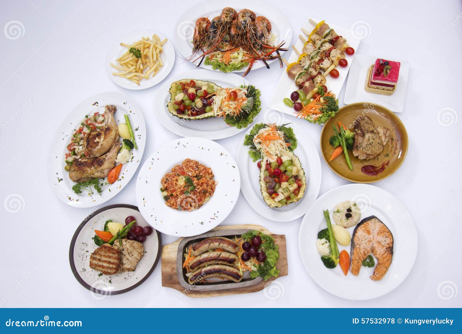 Many of International Food stock photo. Image of bone - 57532978