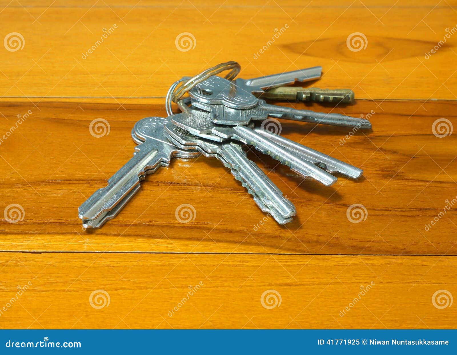 Many keys on table stock image. Image of estate, secure - 41771925