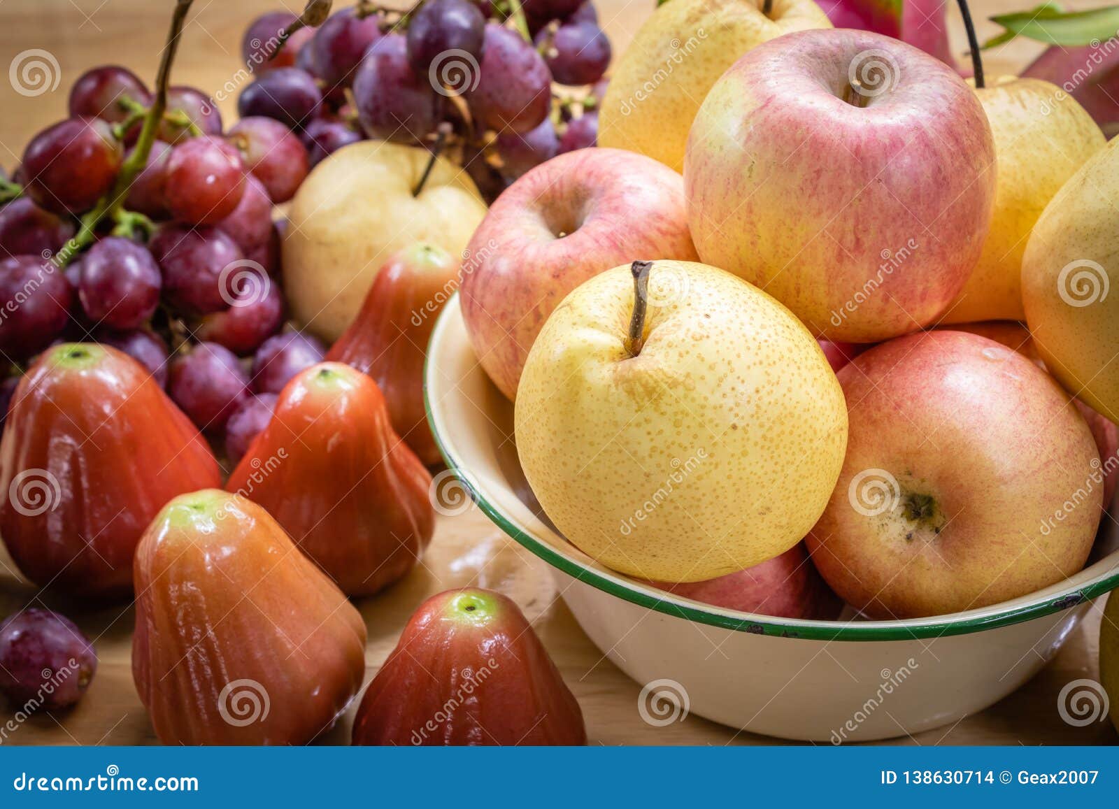 Many kind of fruit. stock photo. Image of closeup, beautiful - 138630714