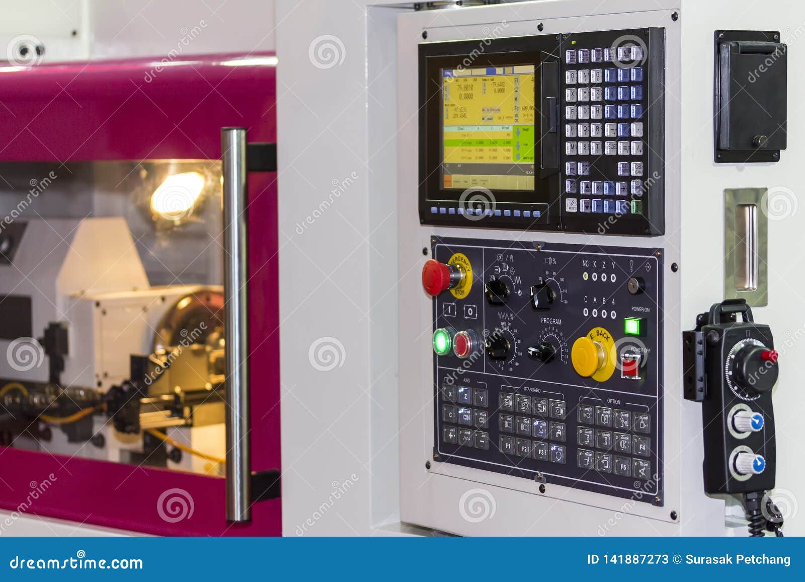Turns Dial Switch Control At Panel For Accuracy Adjust Parameter Of ... Turns Dial Switch Control At Panel For Accuracy Adjust Parameter Of ...
