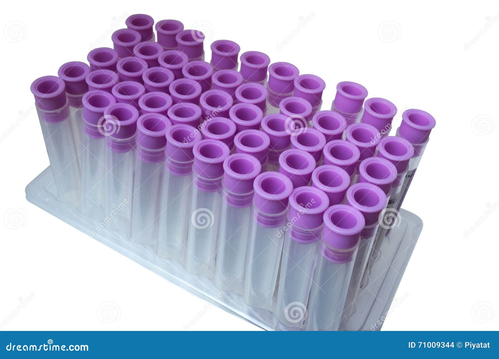 Many Laboratory Tube on the White Background Stock Photo - Image of ...
