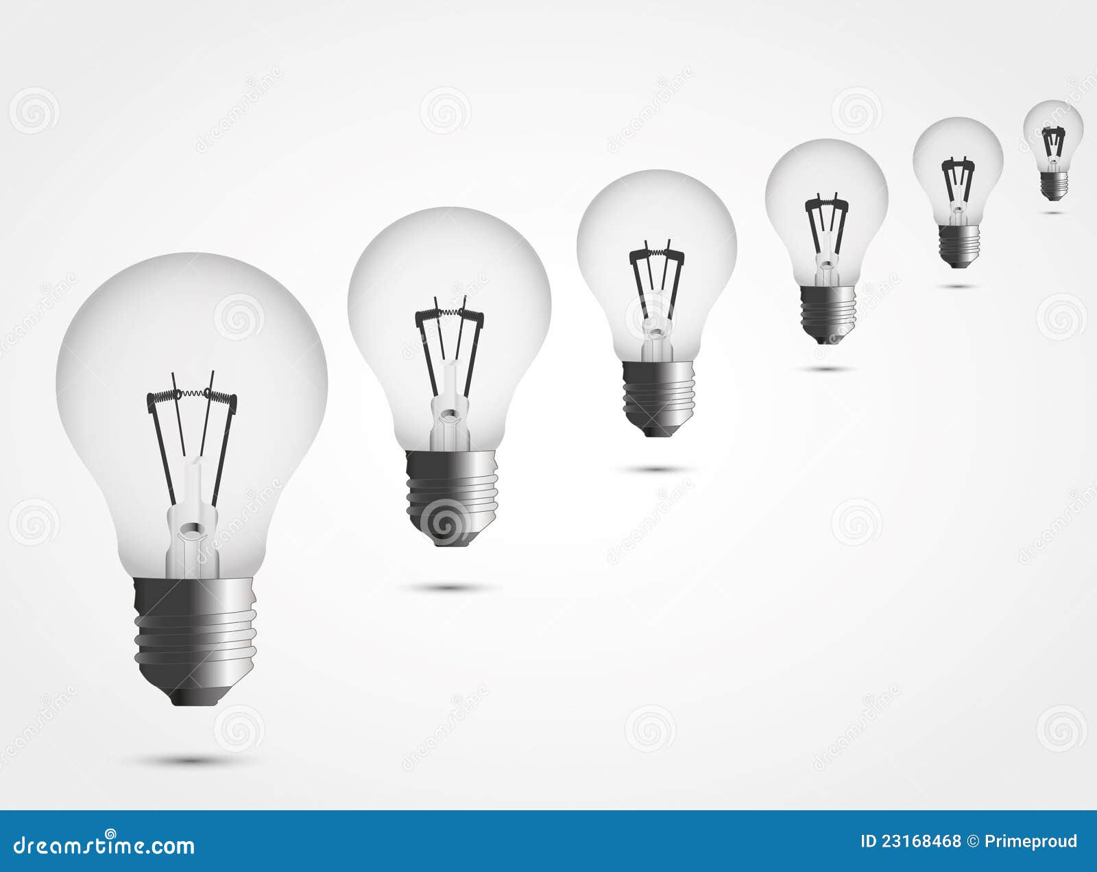 Many lamps stock illustration. Illustration of imagination - 23168468