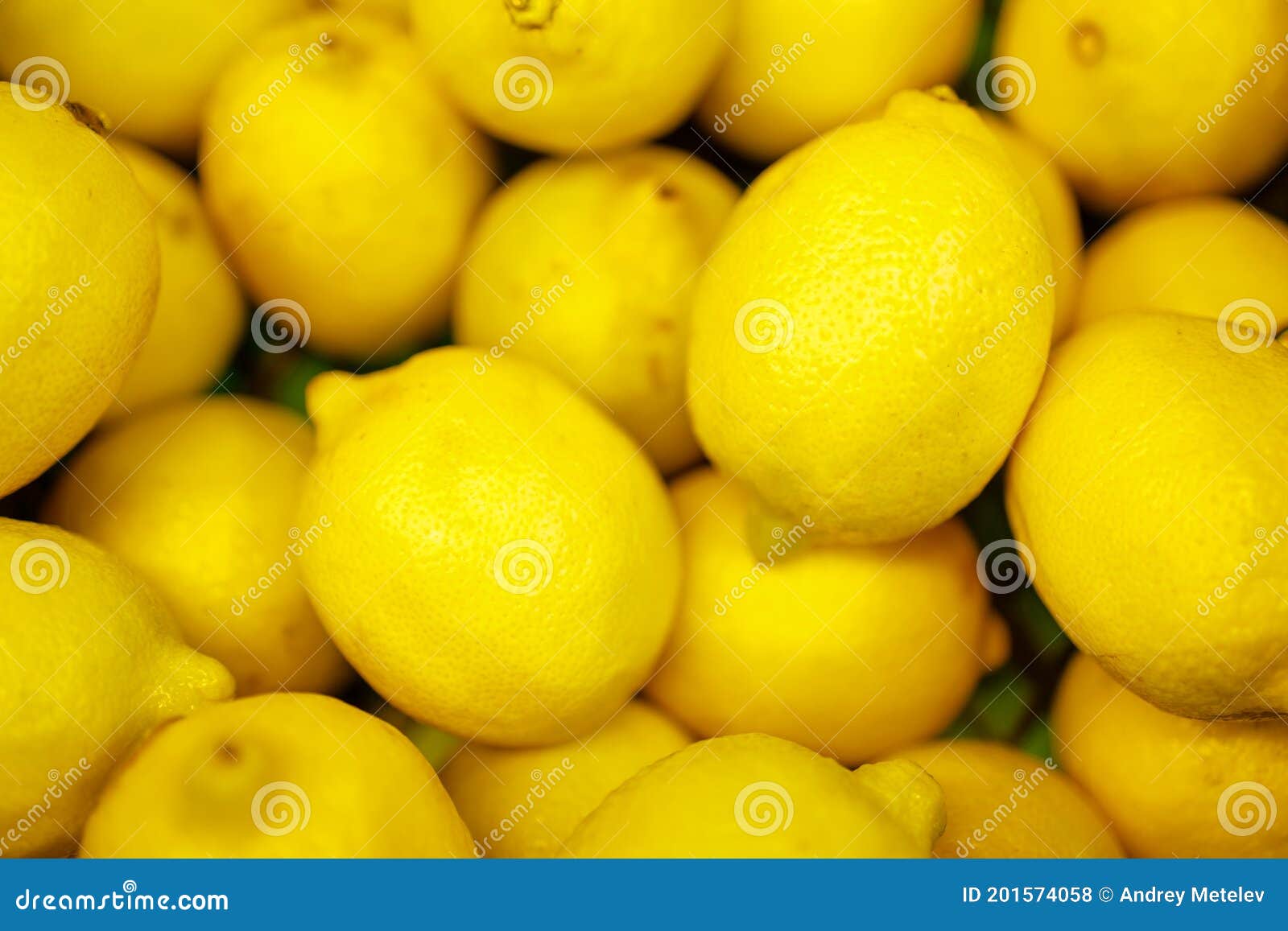Many Lemons in One Plane Lying on Top of Each Other Stock Photo - Image ...