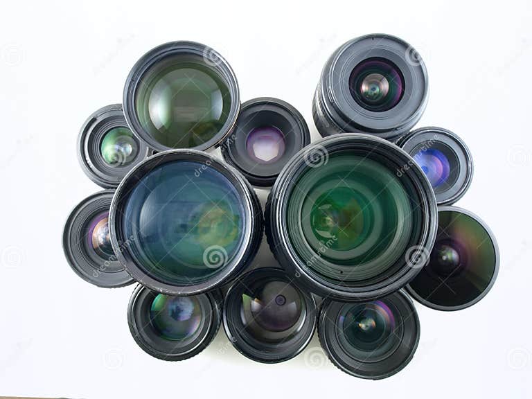 Many Lenses stock image. Image of glass, vintage, lens - 10392503