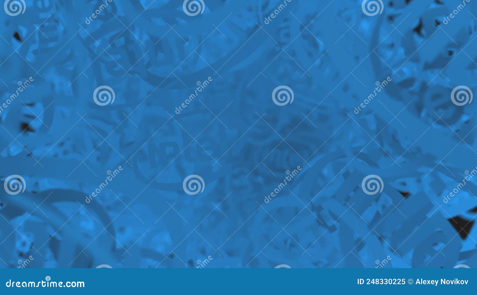 Many Logos of INTEL. Editorial 3D Rendering Editorial Image ...