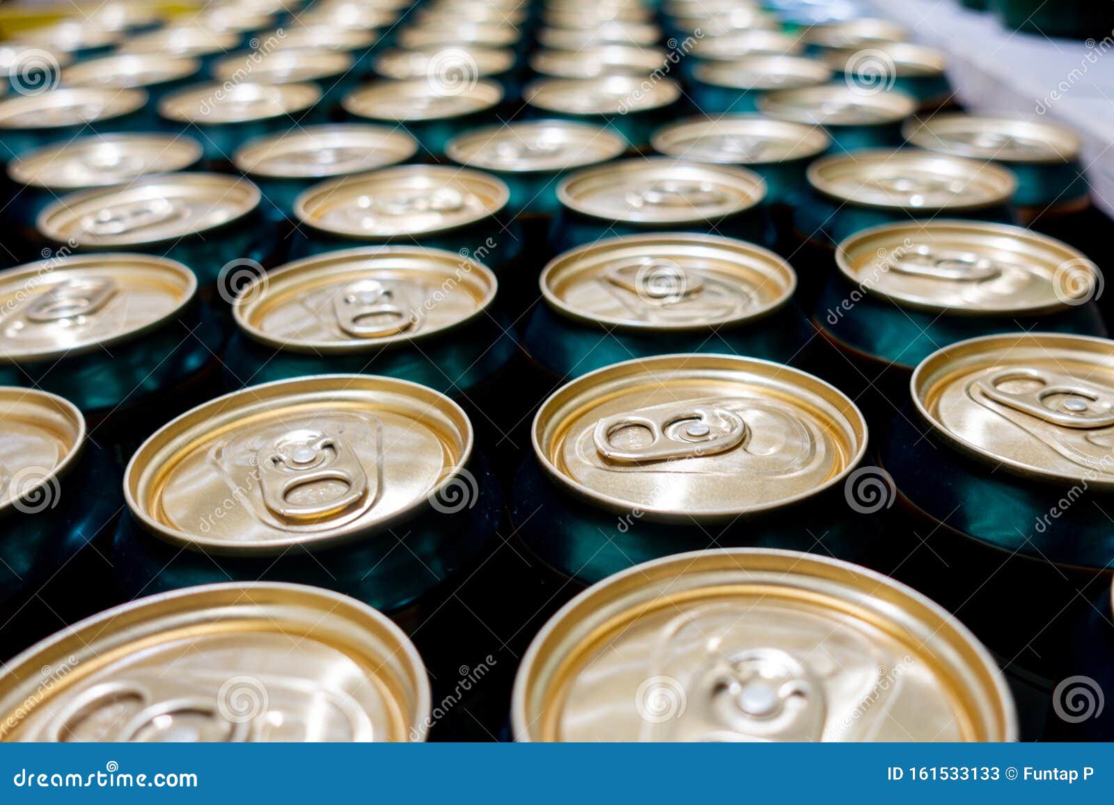 Many Metal Cans with Cool Drinks. a Group of Objects Stock Image ...