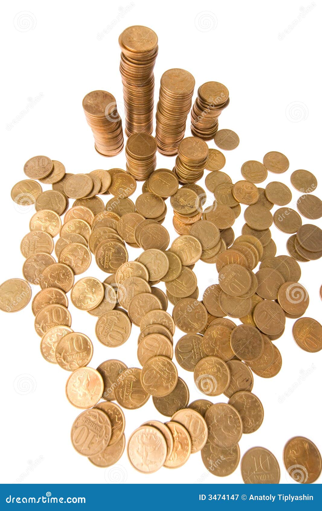 Many money coins stock image. Image of cash, prize, fund - 3474147