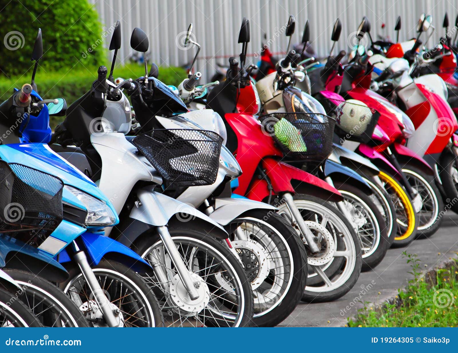 Many motobikes stock image. Image of front, bikes, power - 19264305