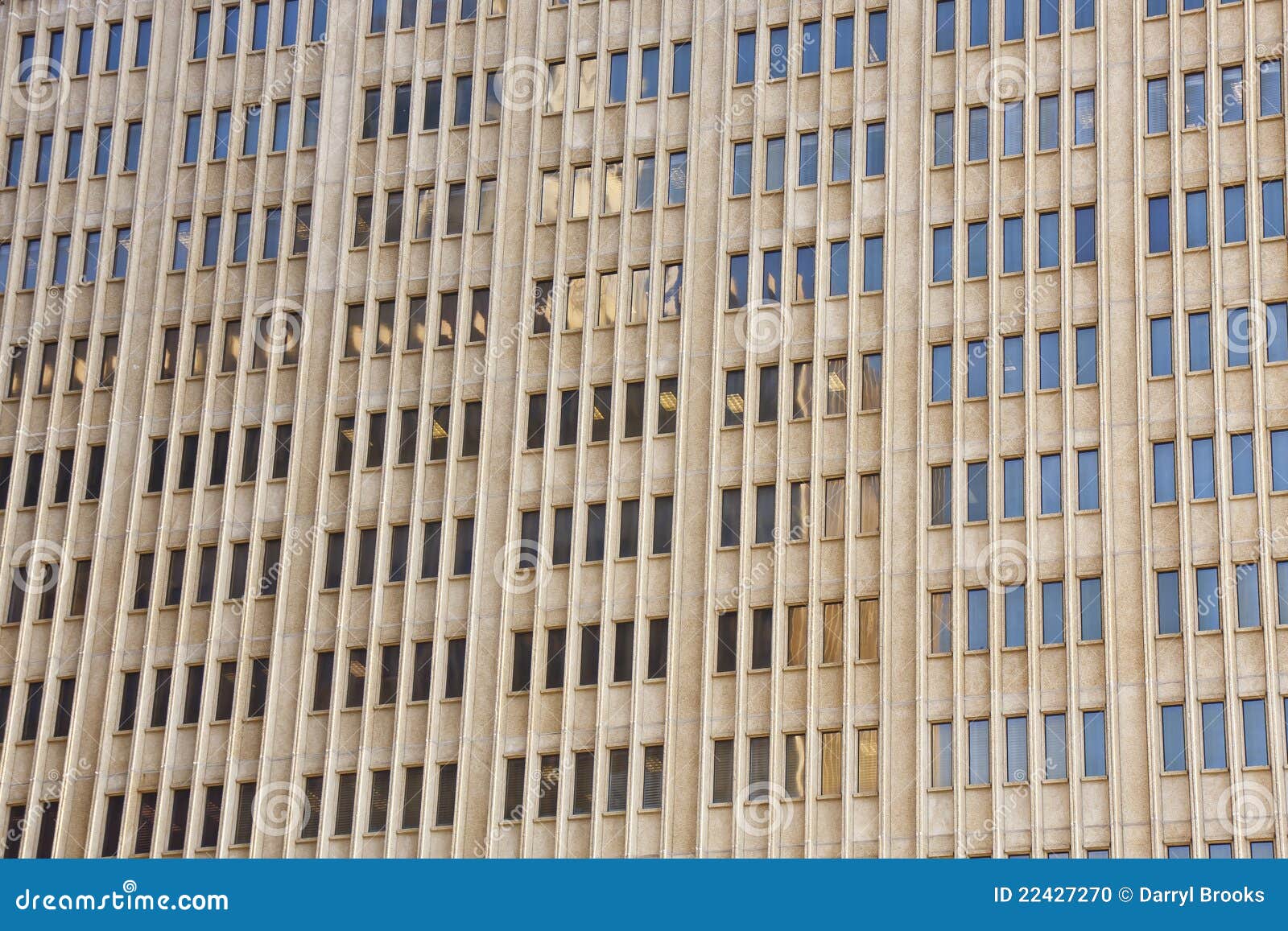 Many Narrow Windows on Brown Stone Building Stock Photo - Image of ...