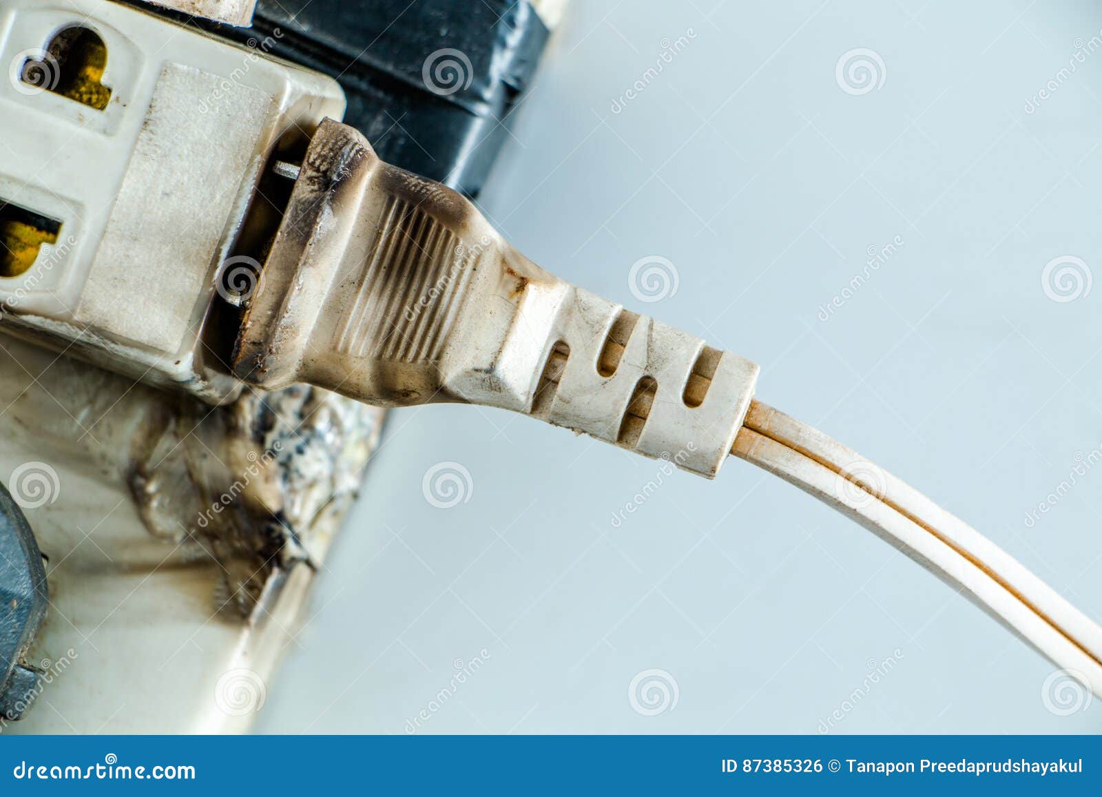 Many old damage plug stock photo. Image of damaged, rough - 87385326