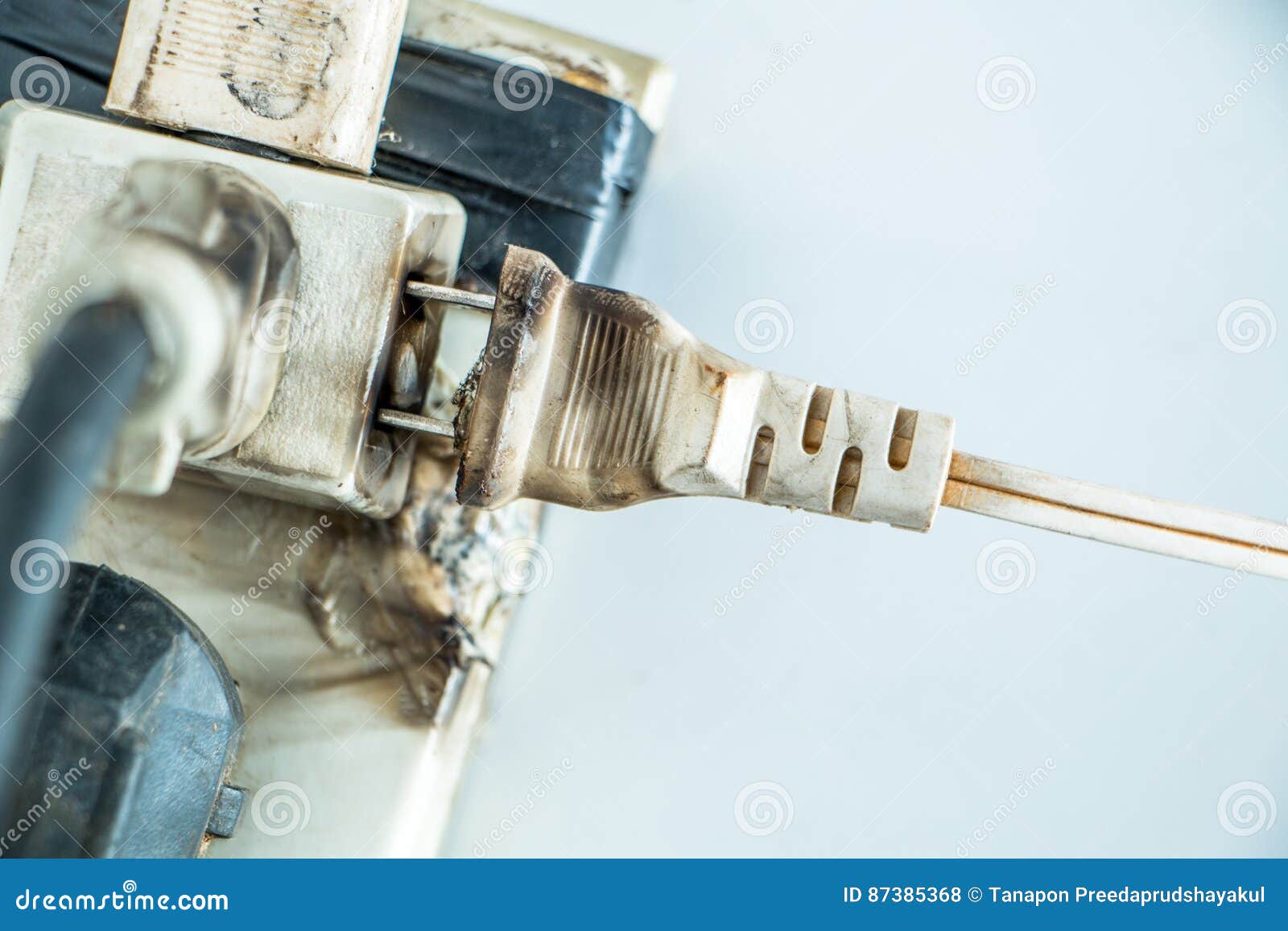 Many old damage plug stock photo. Image of plugged, supply - 87385368