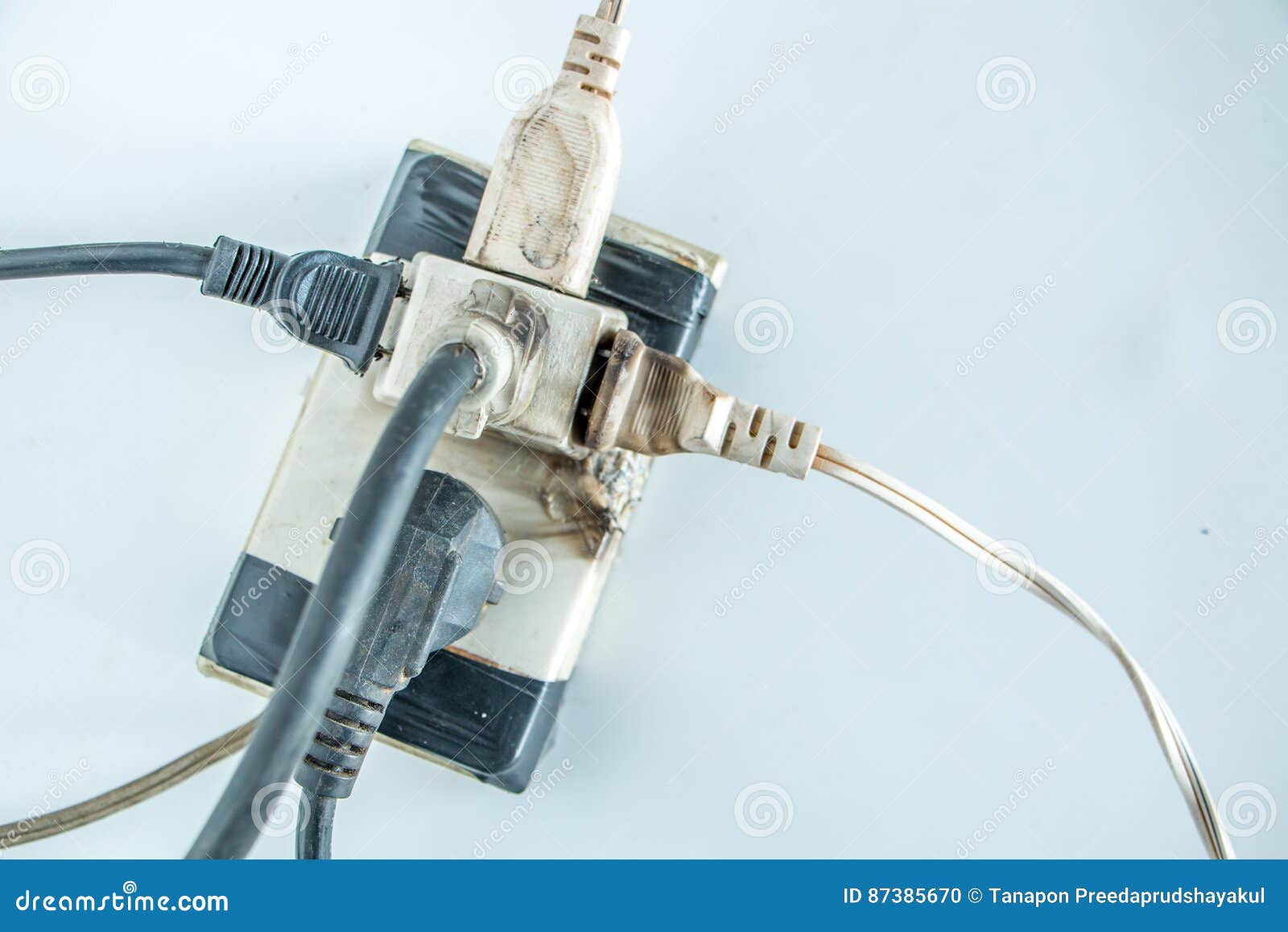Many old damage plug stock photo. Image of structure - 87385670