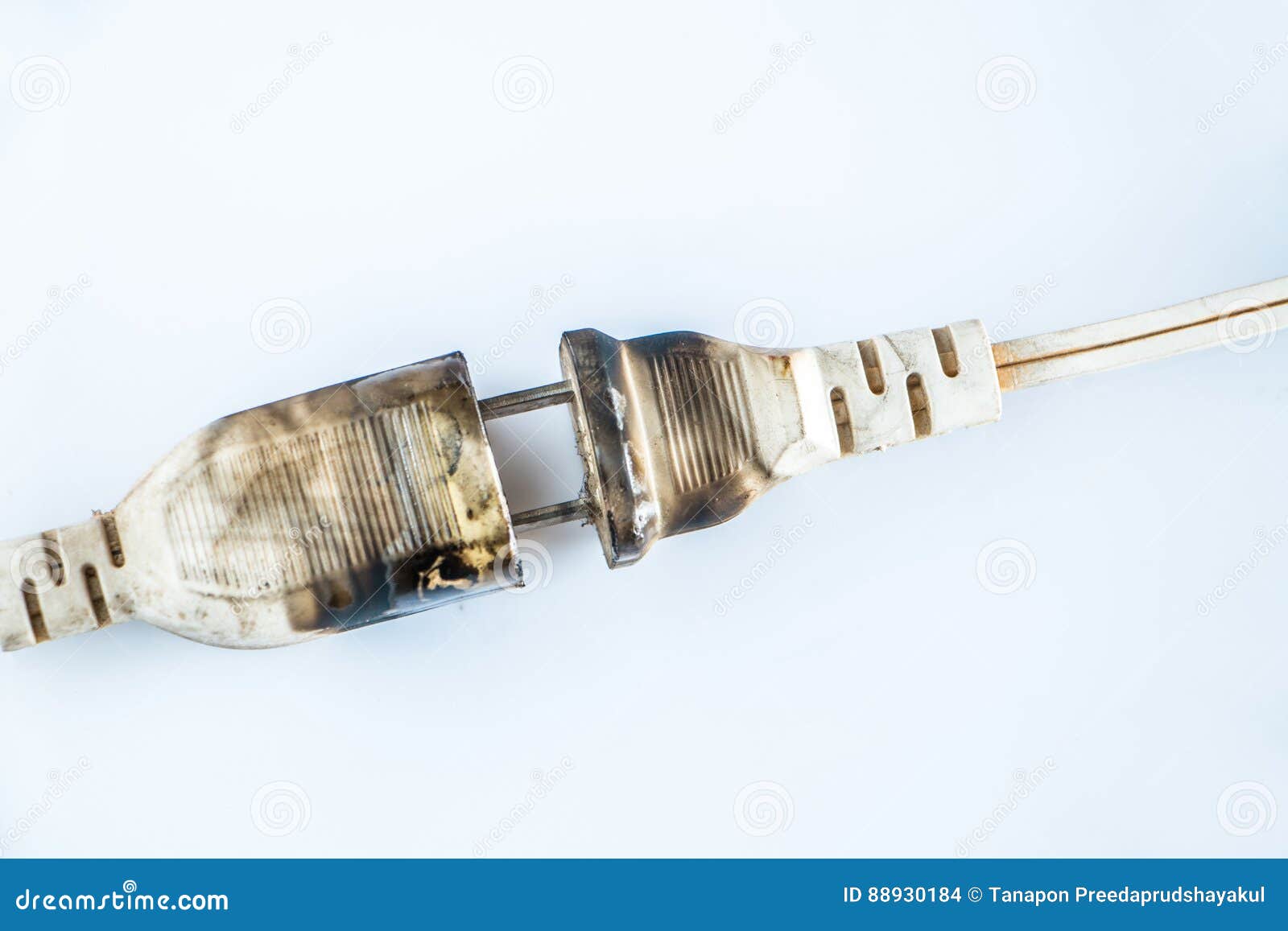 Many old damage plug stock photo. Image of electric, energy - 88930184