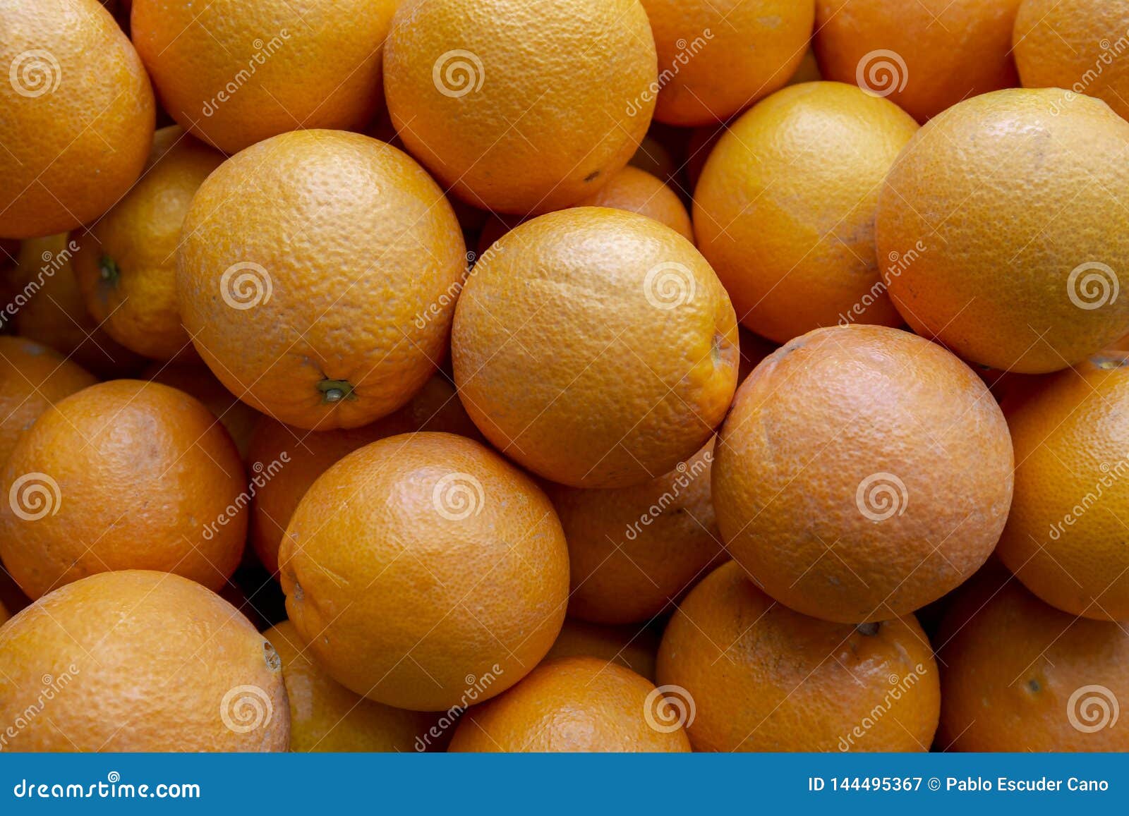 Many Oranges from Valencia, Spain Stock Image - Image of organic ...