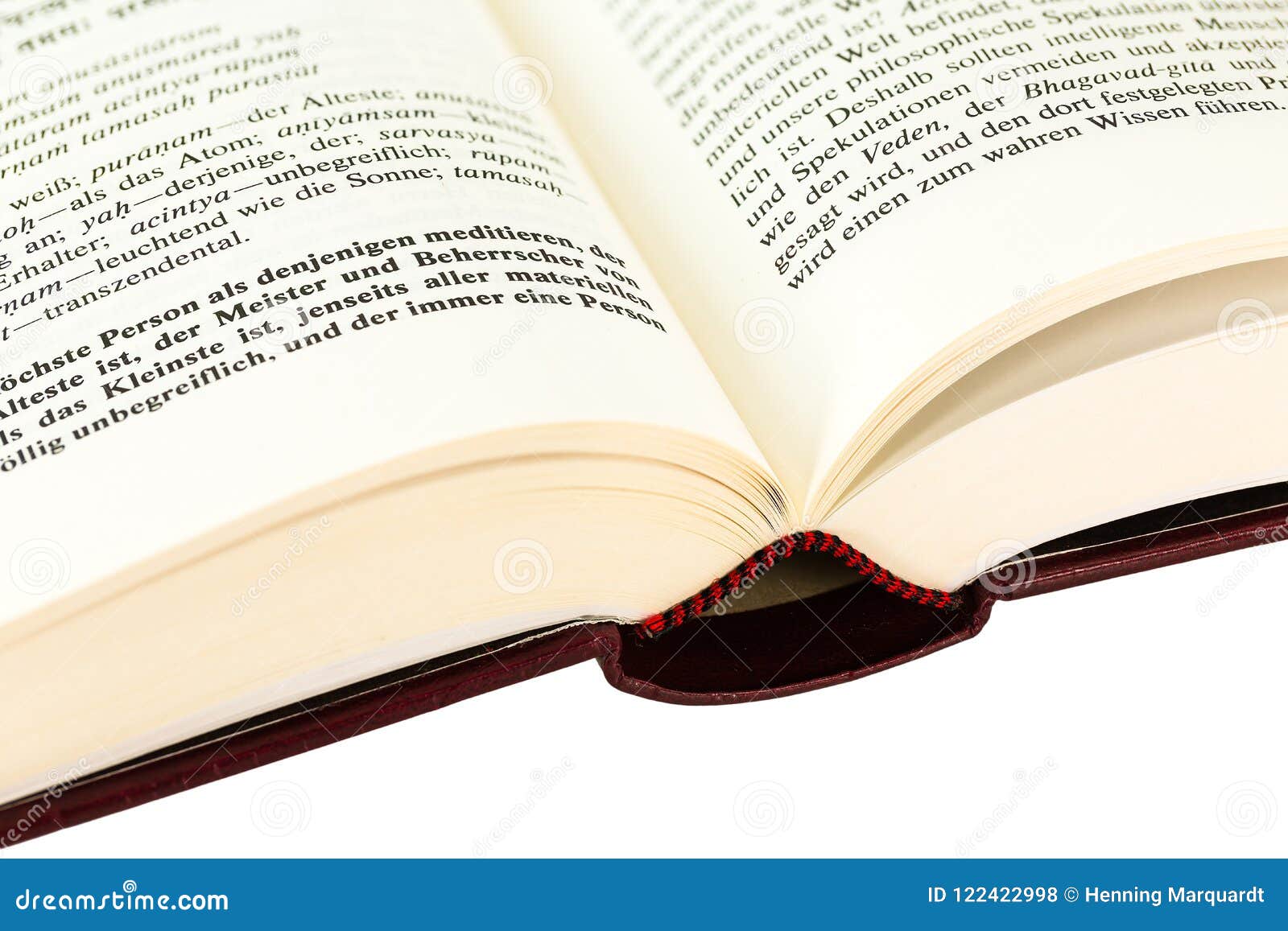 Many Pages on Top of Each Other of an Open Book Stock Photo - Image of ...