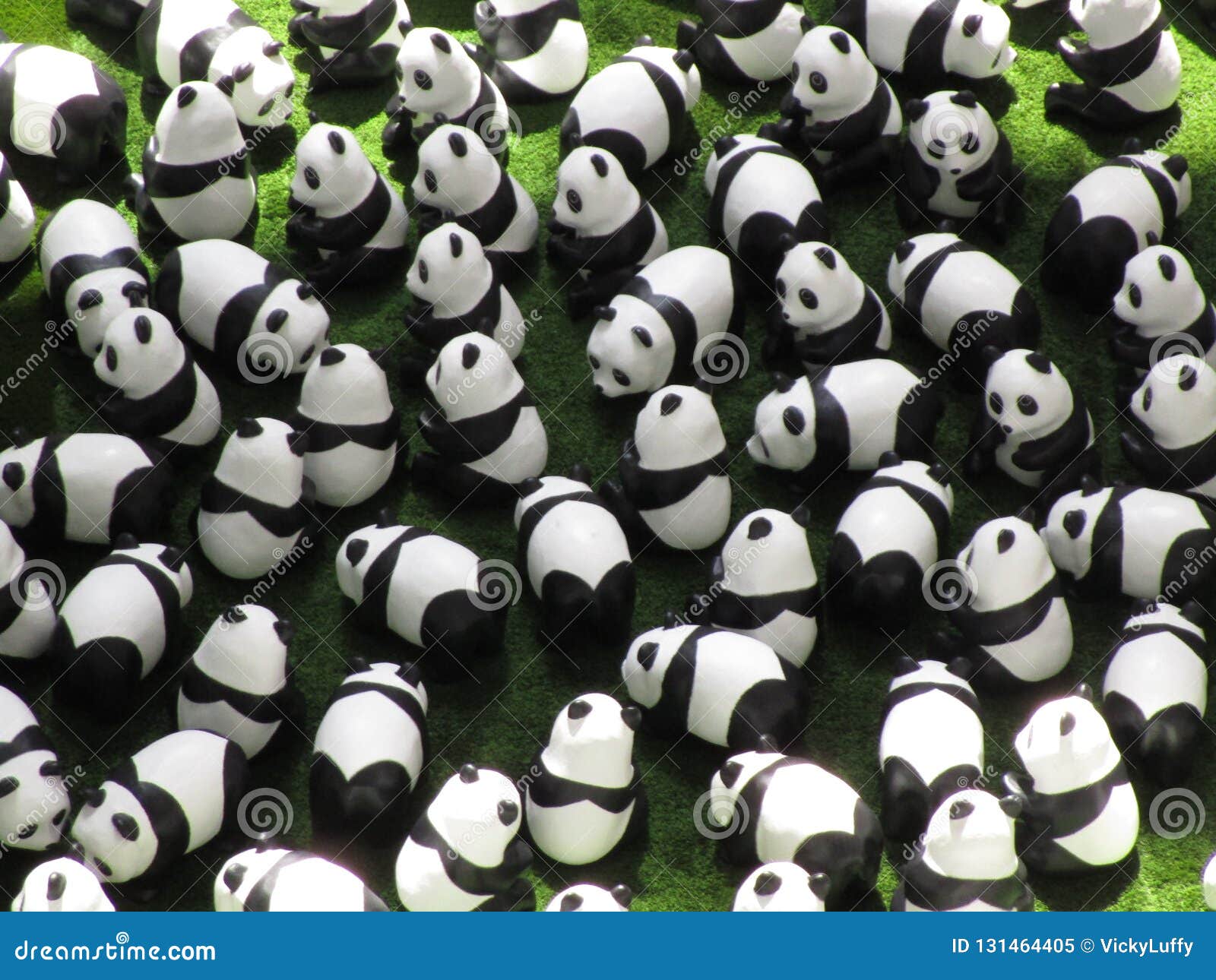 Many Panda Models on Display, Summer 2018 Editorial Image - Image of ...