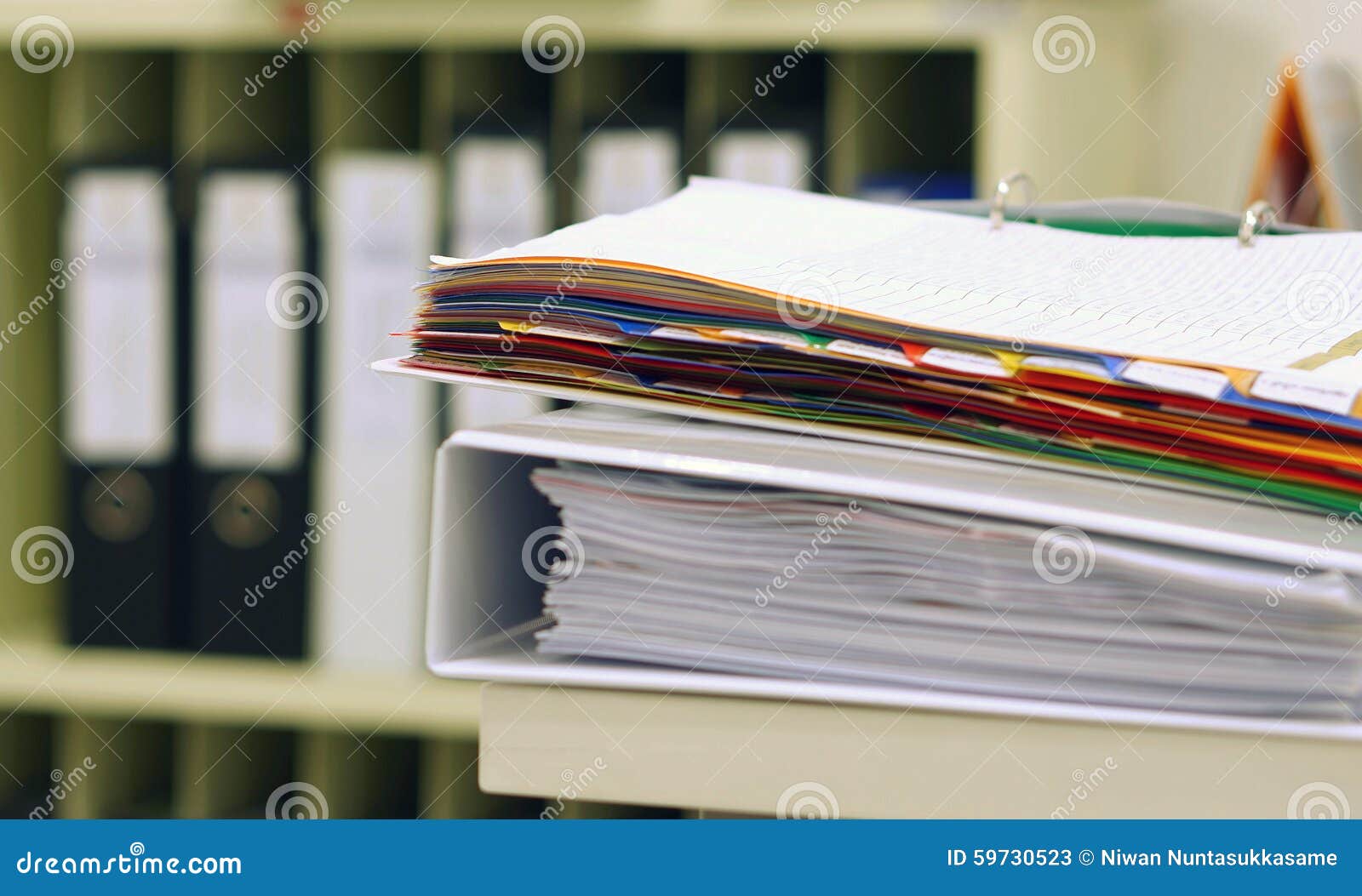 Many papers in file stock image. Image of file, task - 59730523