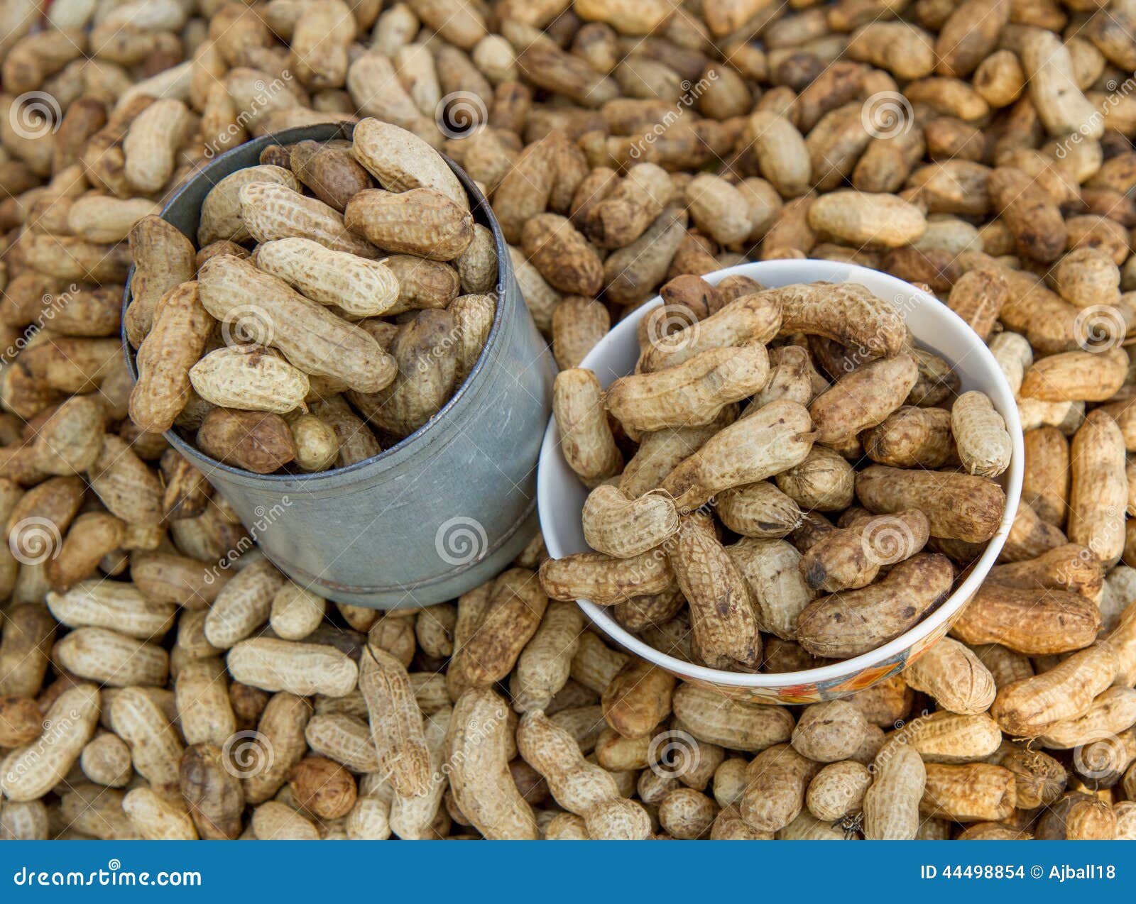Many Peanuts in Shells, One upon the Other Stock Photo - Image of ...
