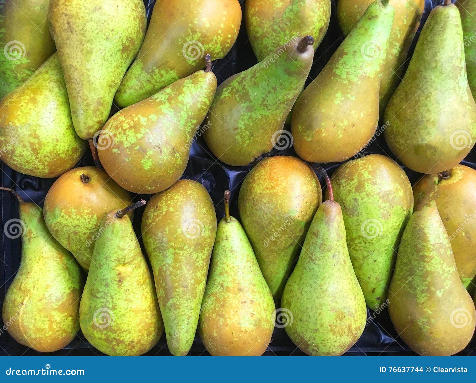 Many Pears Together Close Up. Stock Photo - Image of close, sale: 76637744