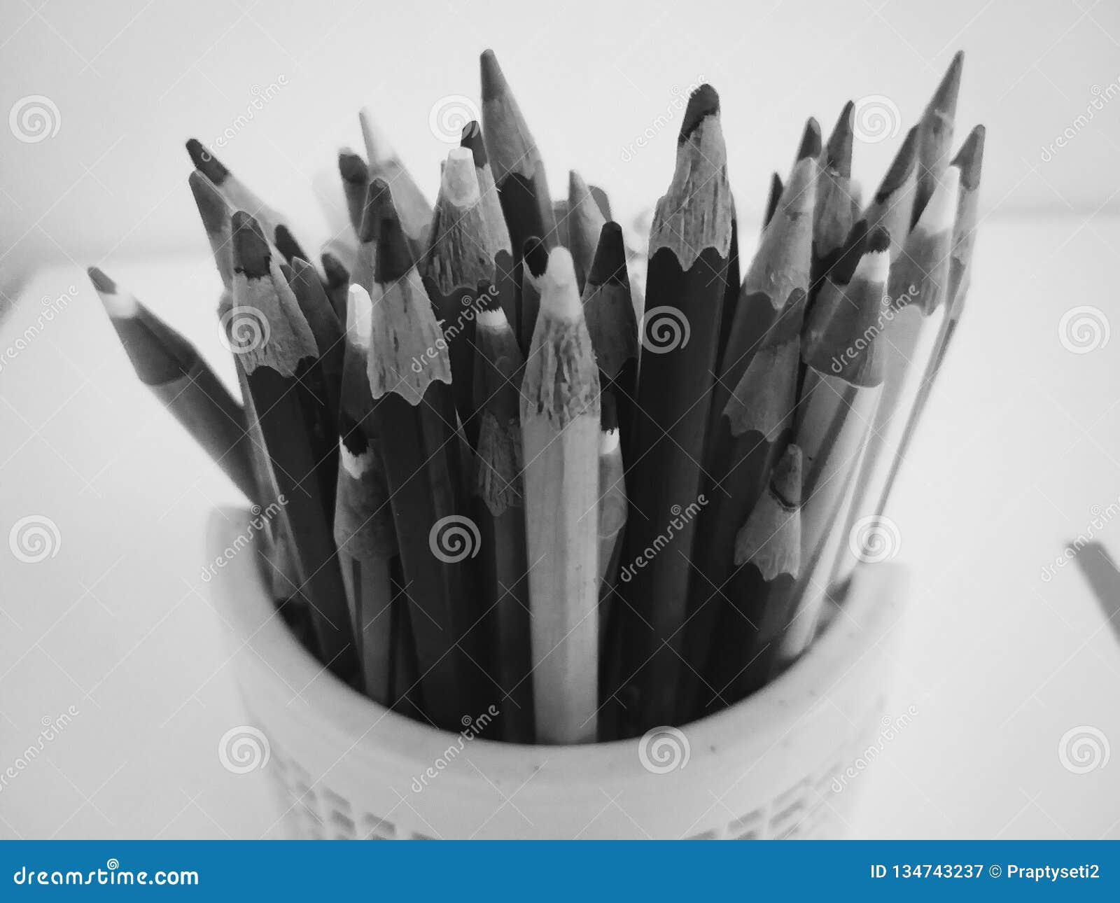 So many pencils stock image. Image of white, change - 134743237