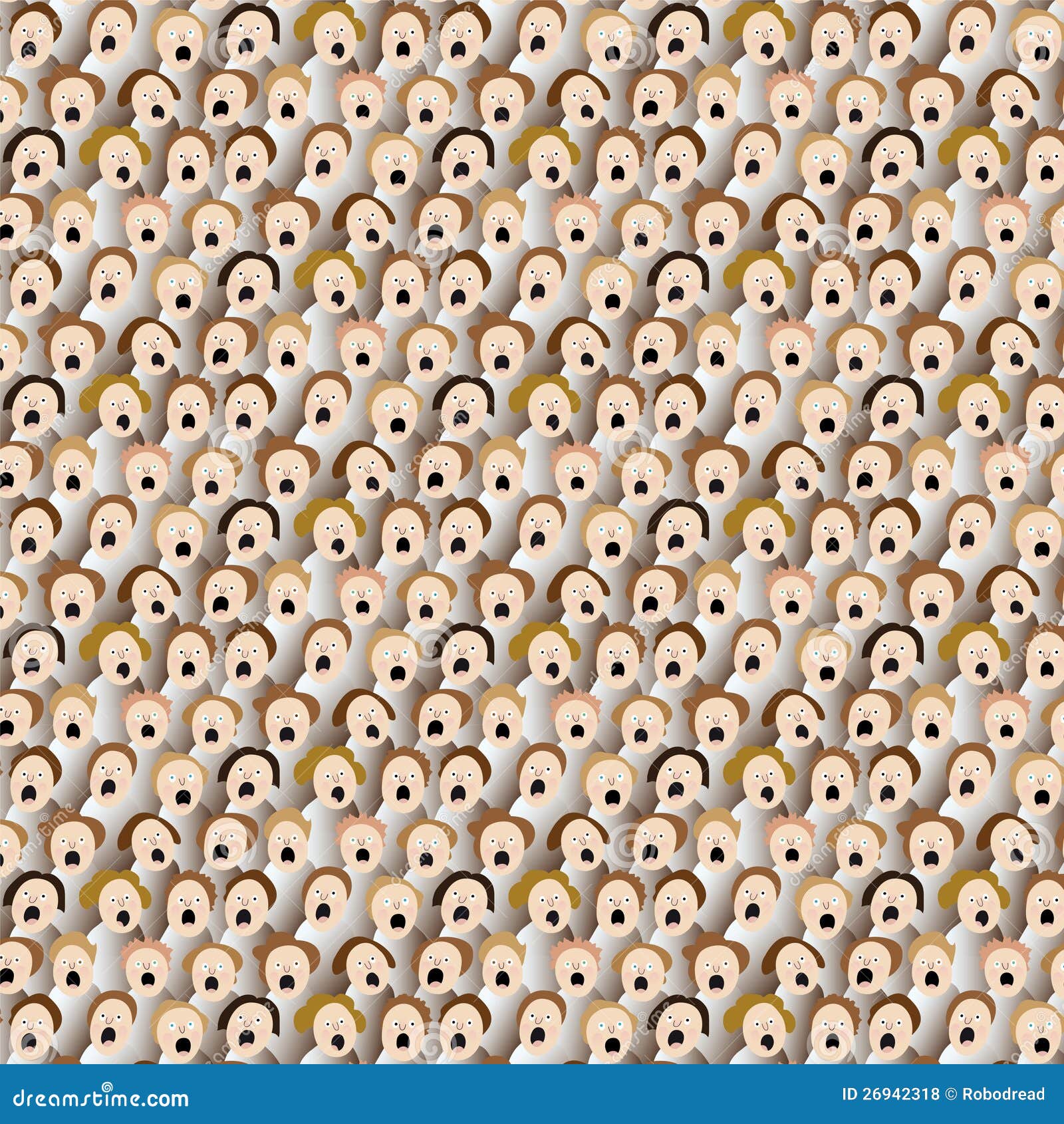 Many people stock vector. Illustration of choir, pattern - 26942318