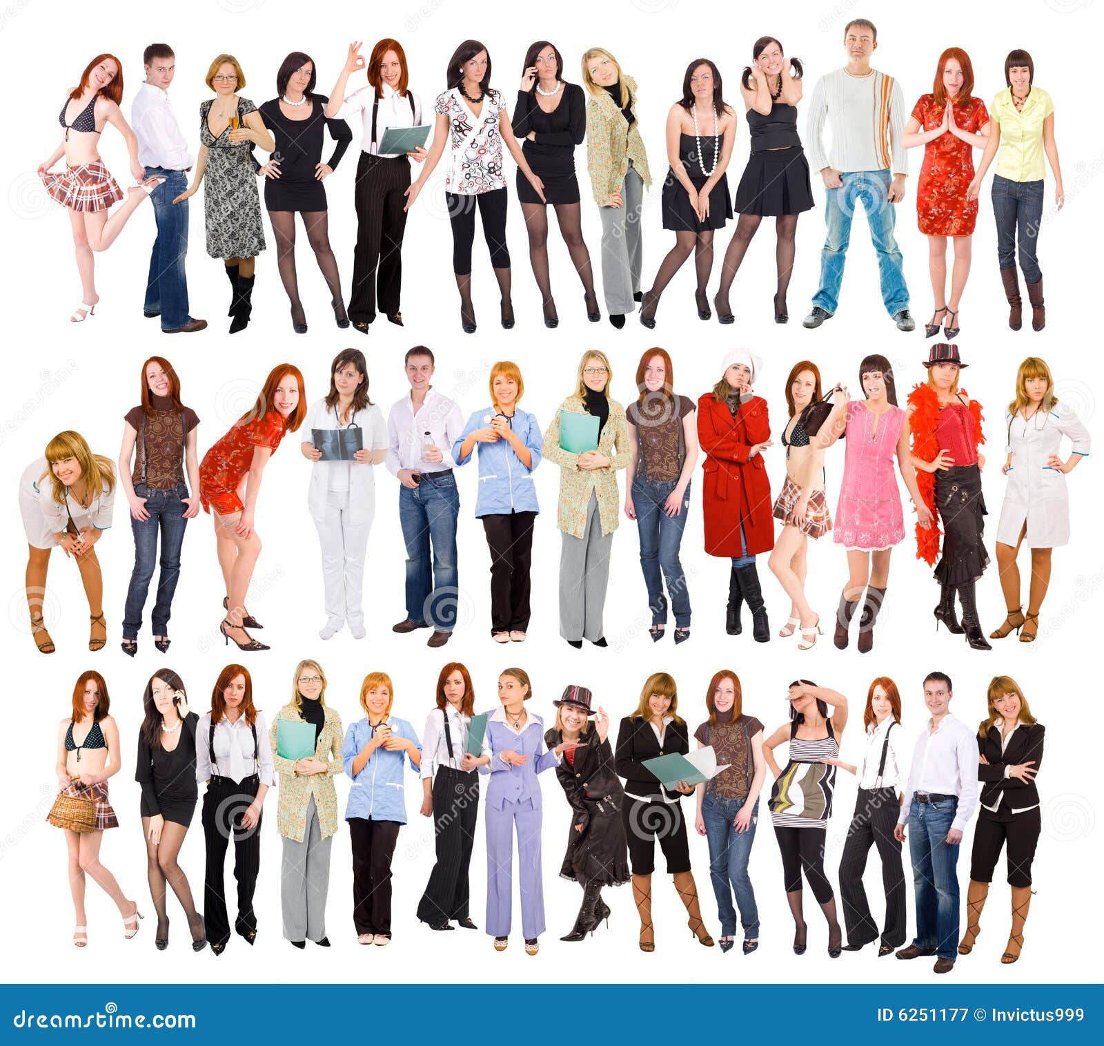 Many people stock image. Image of manager, female, girl - 6251177