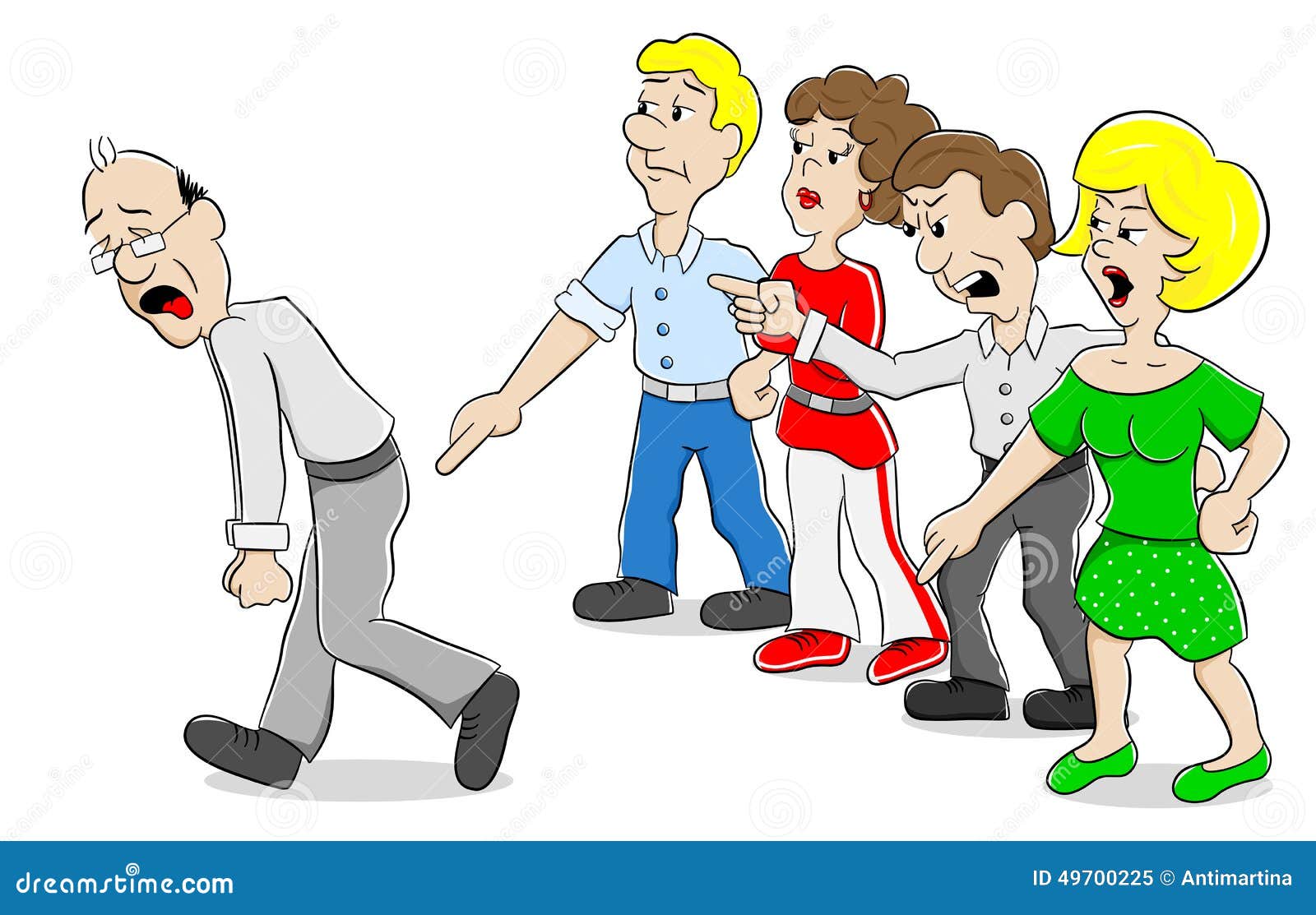 Group Fight Clipart